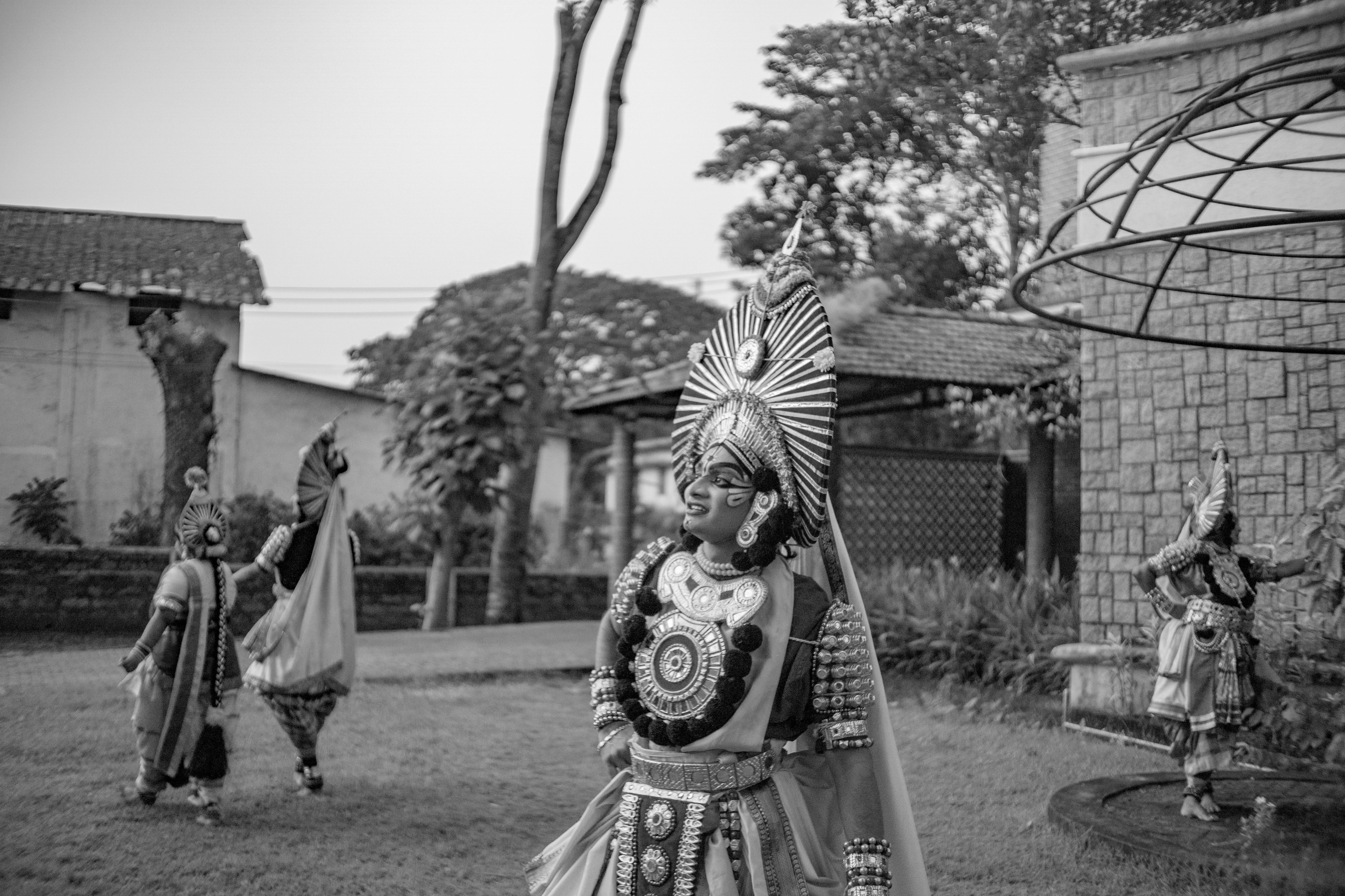 Traditional Indian Dance Performance Outdoors · Free Stock Photo