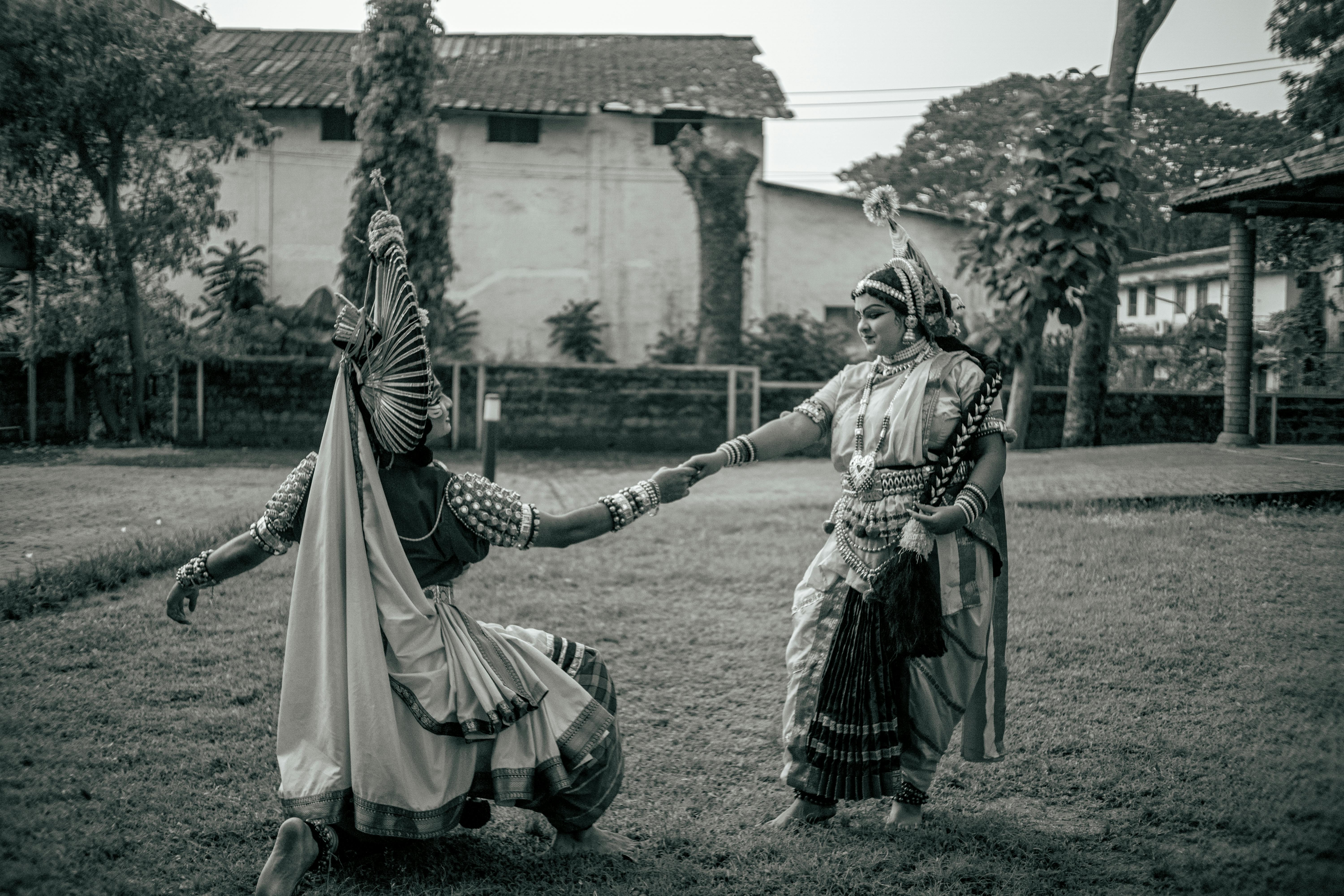 Traditional Indian Dance Performance Outdoors · Free Stock Photo