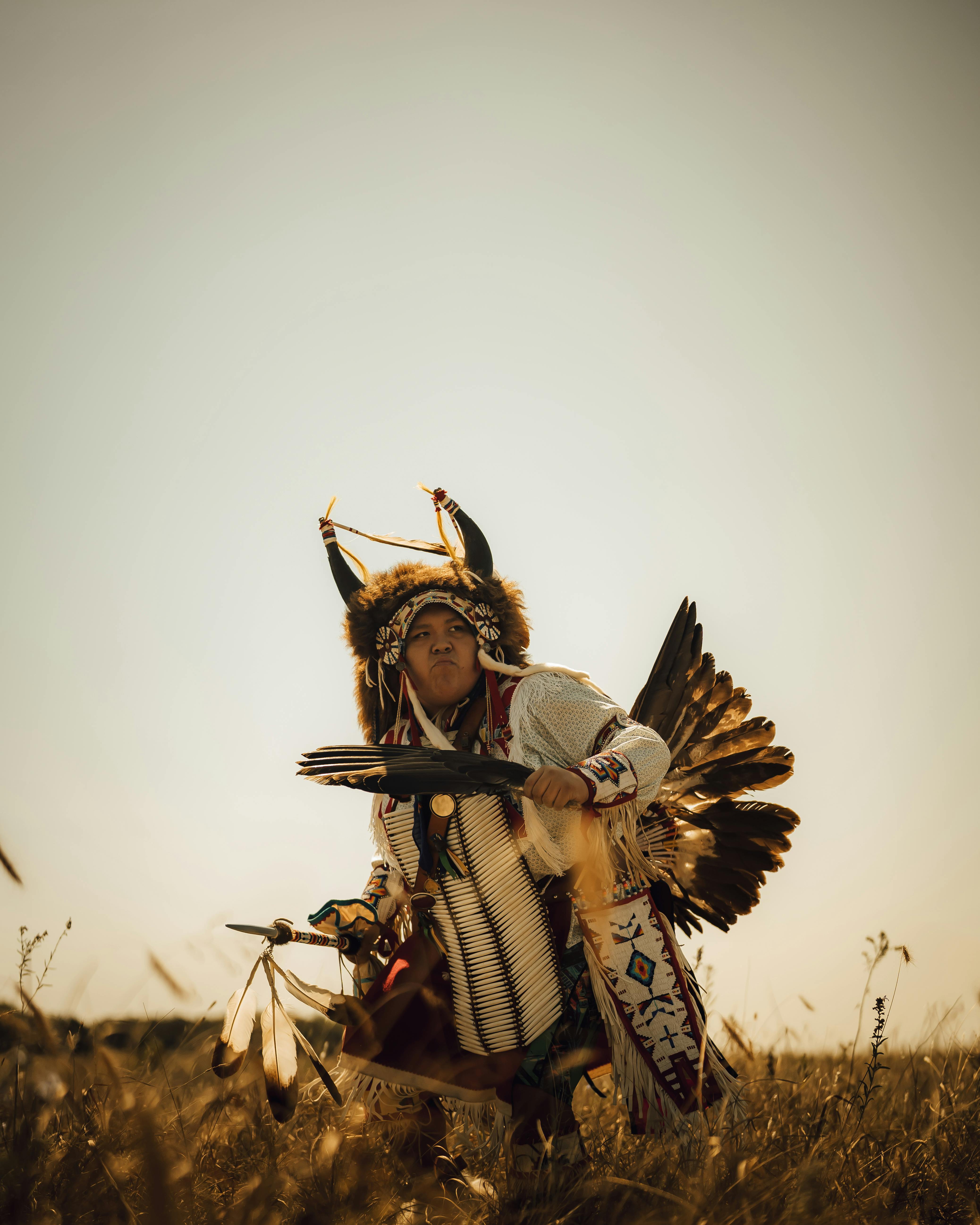 Vibrant Native American Dance at Powwow · Free Stock Photo