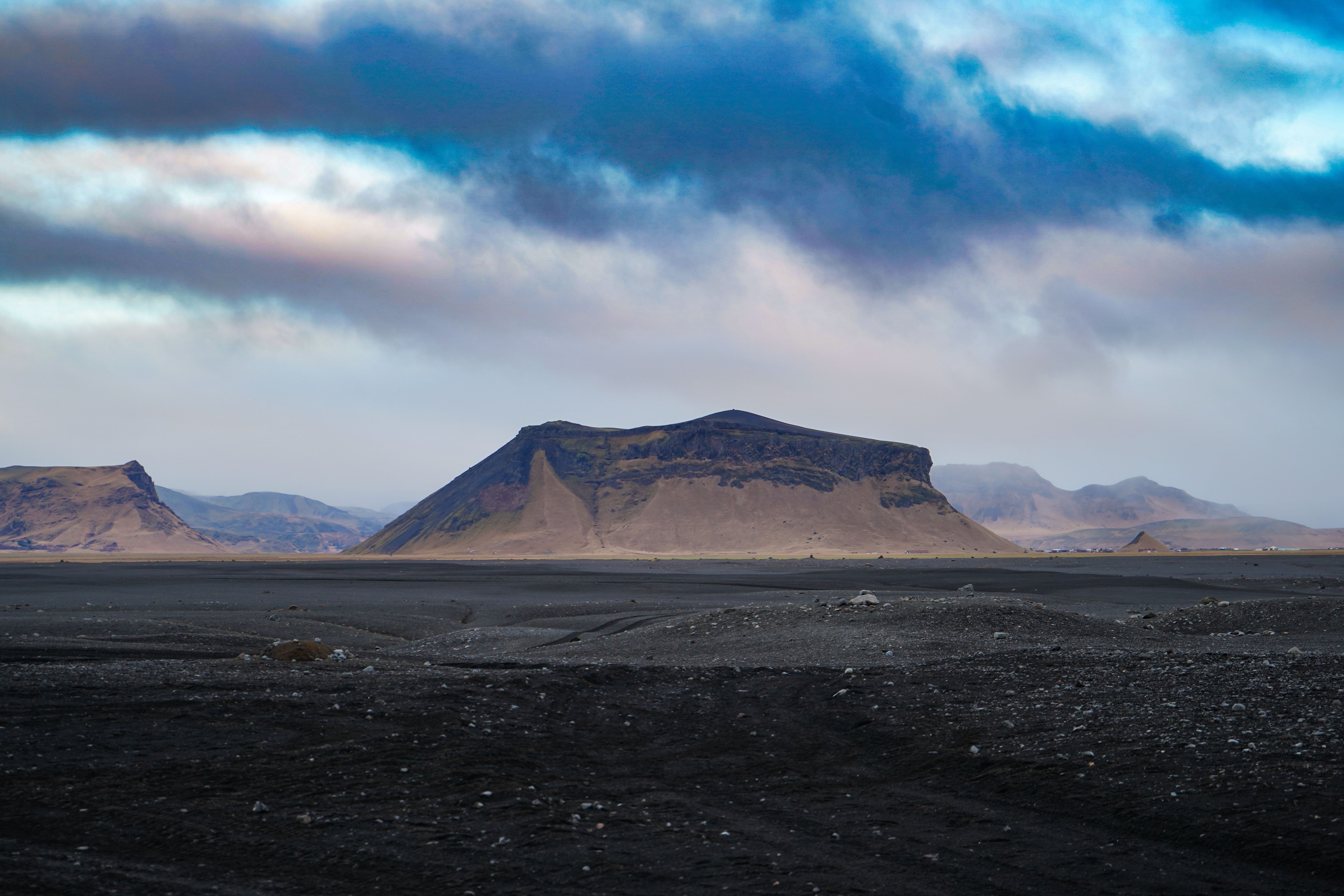 Stunning Icelandic Volcanic Landscape at Twilight · Free Stock Photo