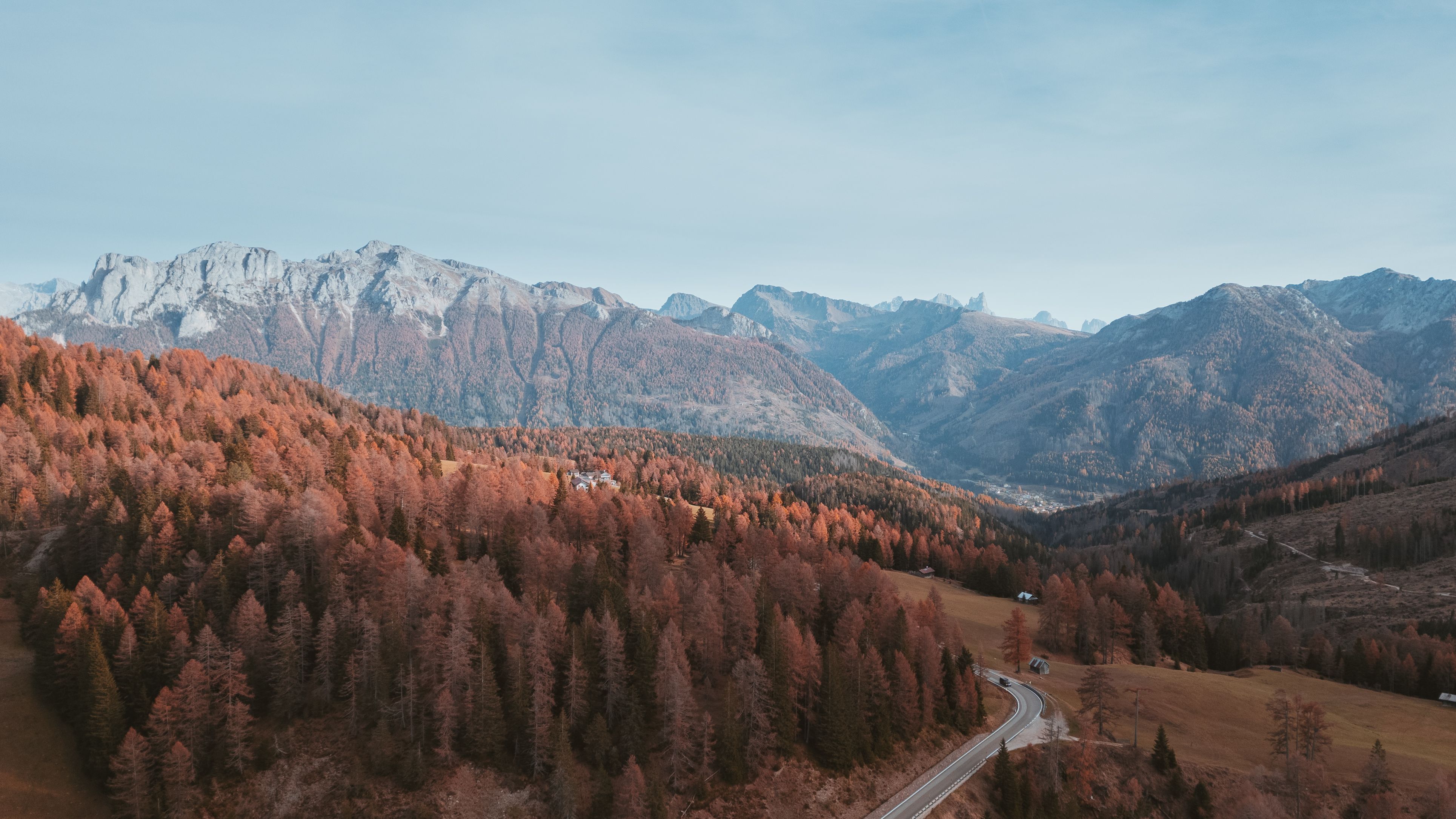 Scenic Autumn View of Trentino Alps in Italy · Free Stock Photo