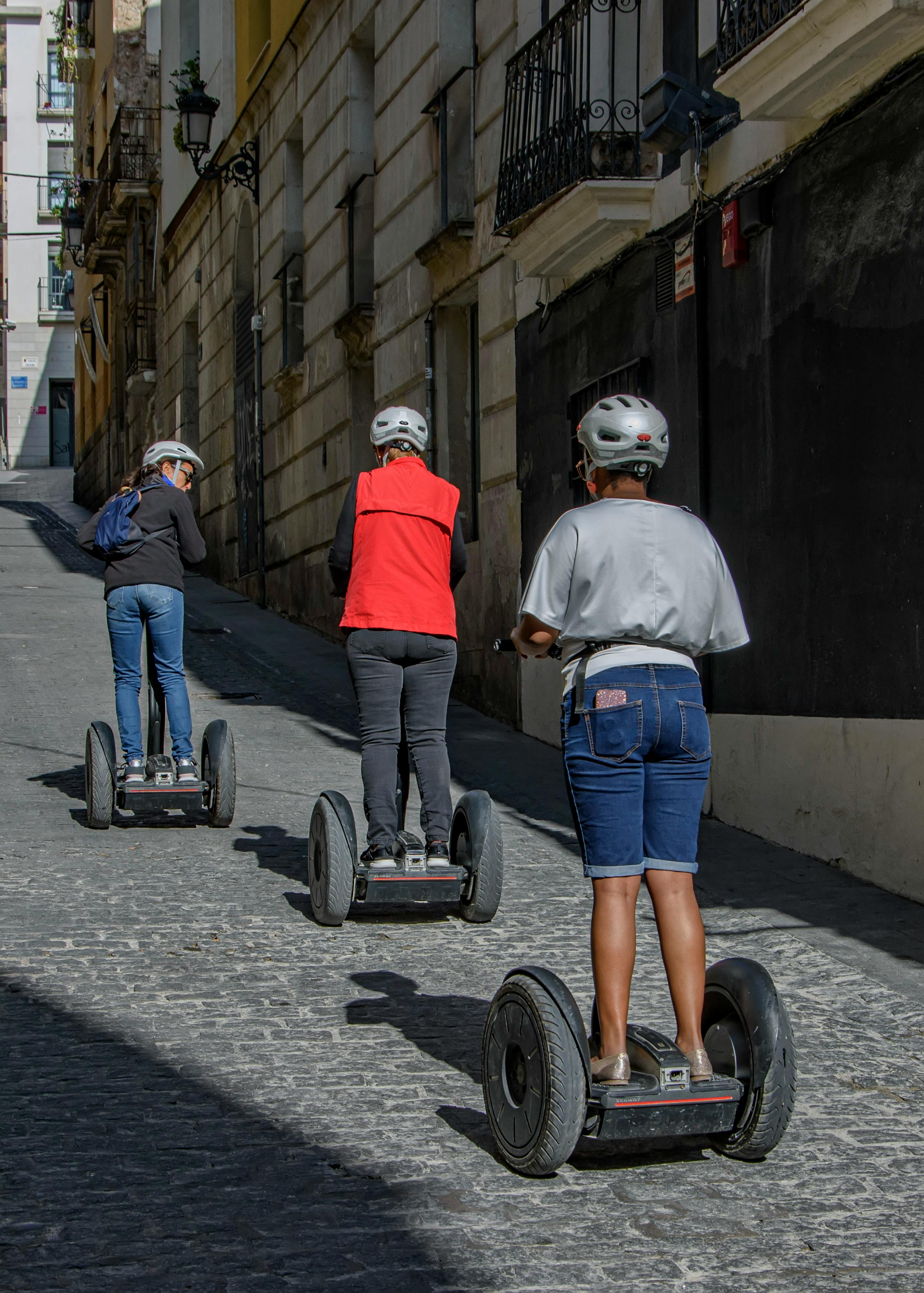 Exploring Alicante on Segways in Summer · Free Stock Photo