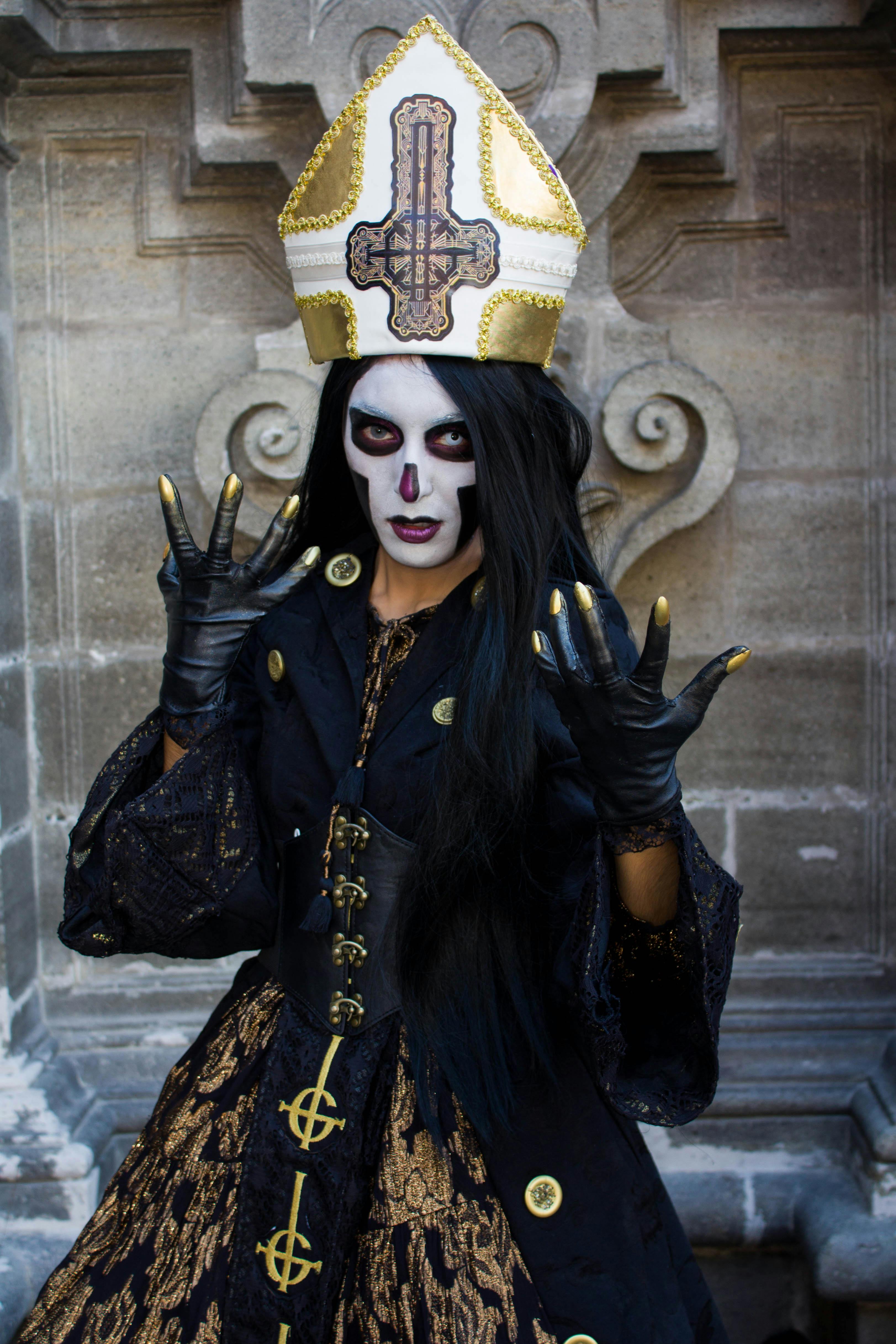 Mysterious Costume with Gothic Elements · Free Stock Photo