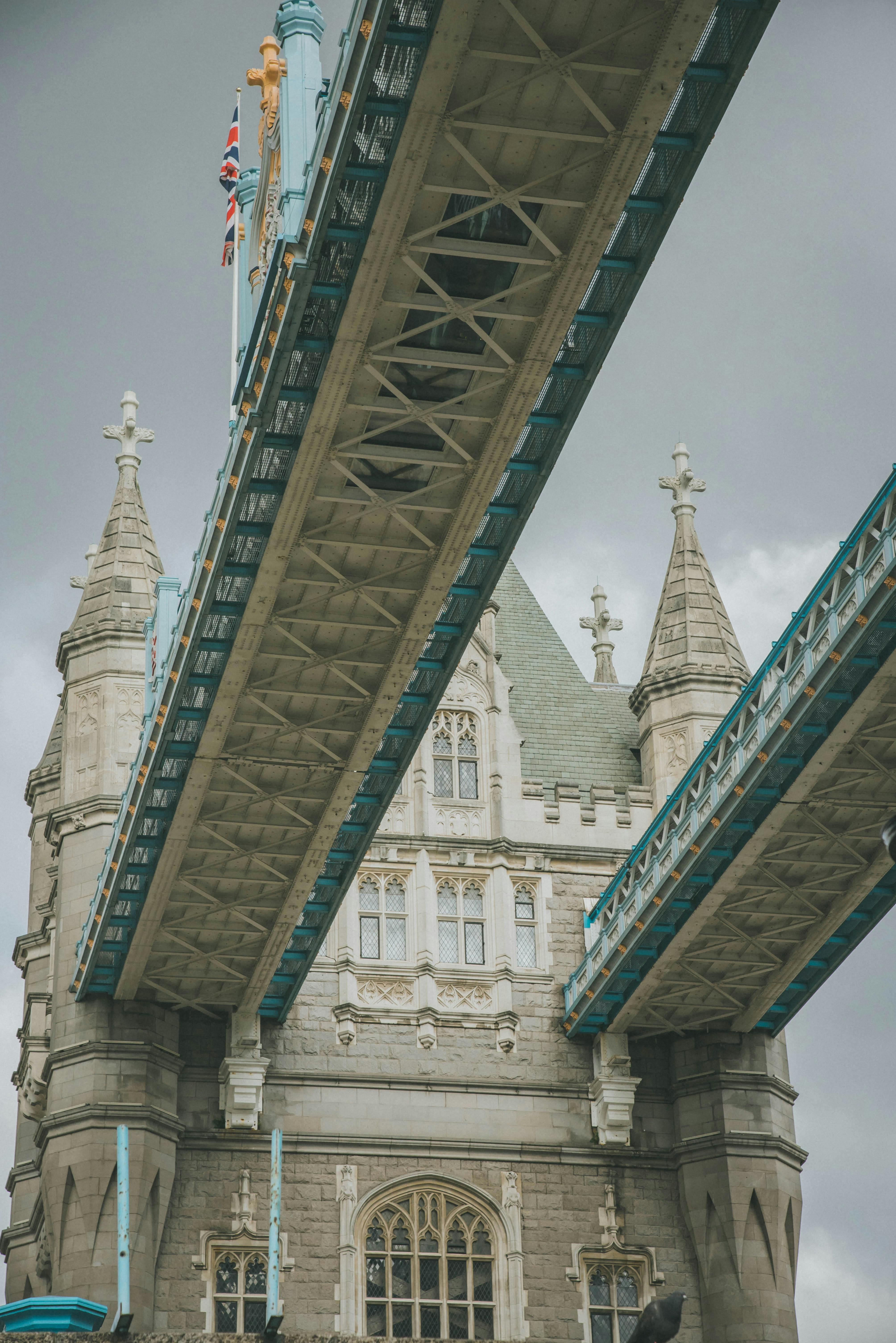 Iconic Tower Bridge Architecture in London · Free Stock Photo