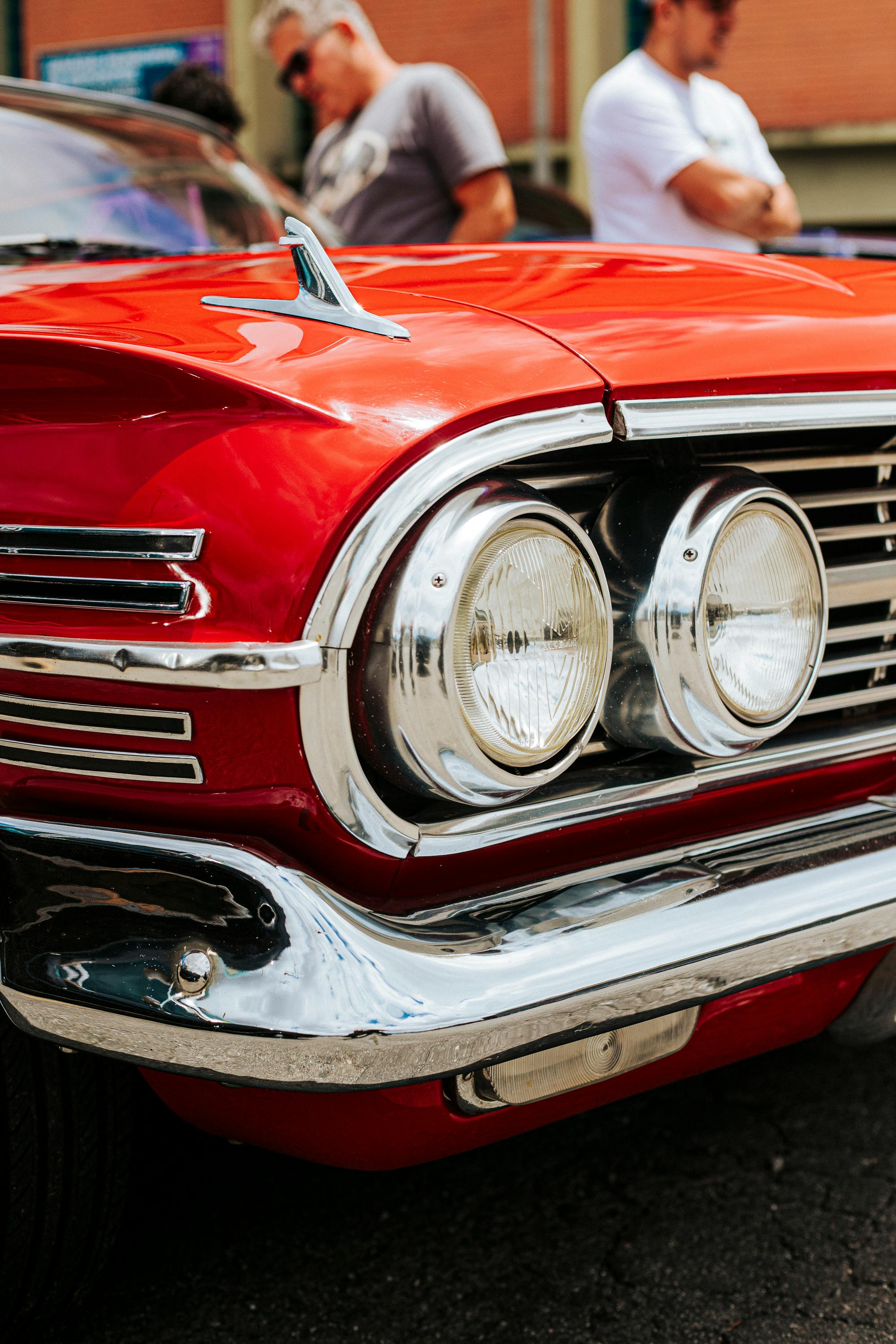 Red and Silver Car · Free Stock Photo