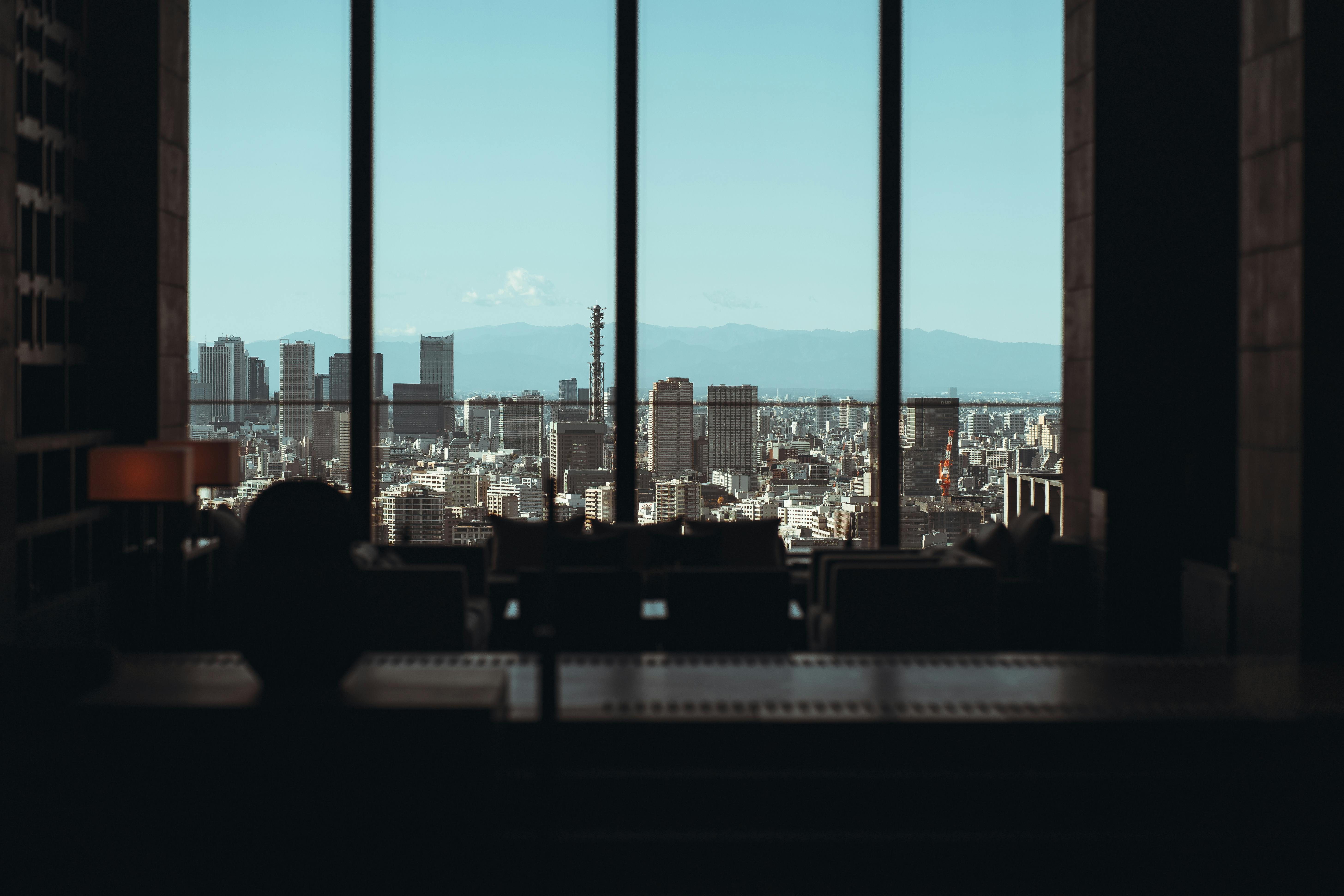 Tokyo Cityscape from High-Rise Window View · Free Stock Photo