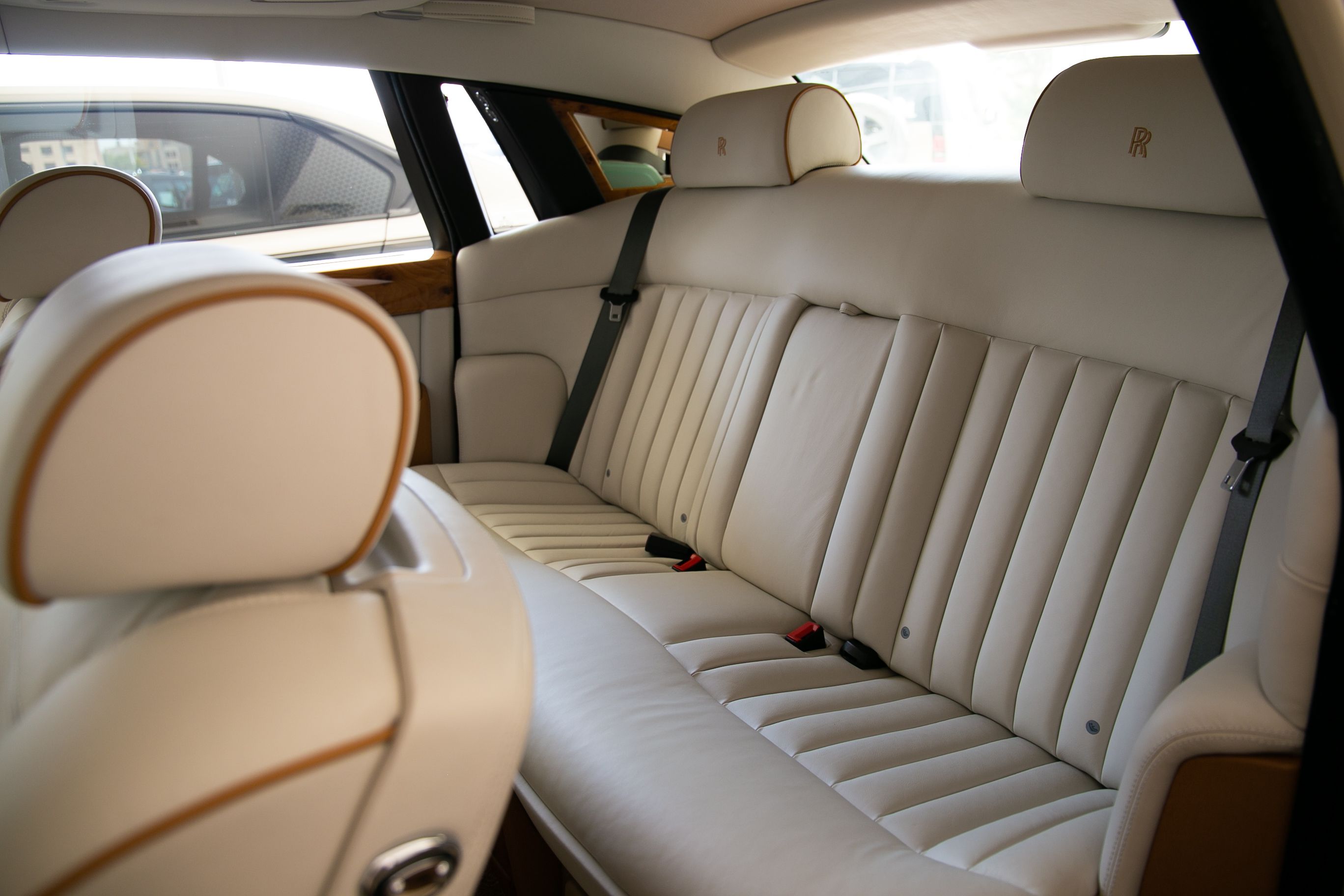 Luxury Leather Interior of High-End Vehicle · Free Stock Photo