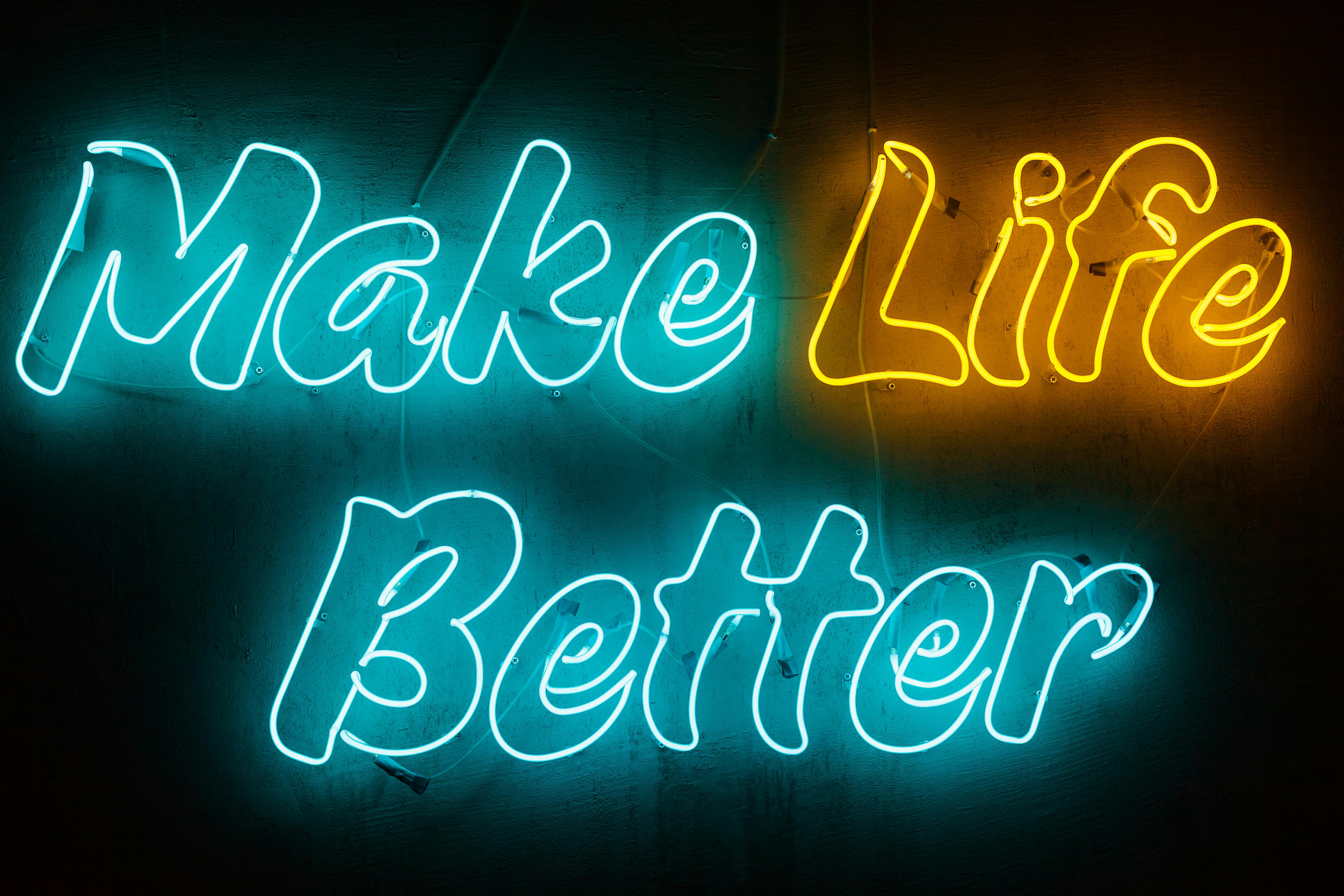 A Neon LED Sign · Free Stock Photo