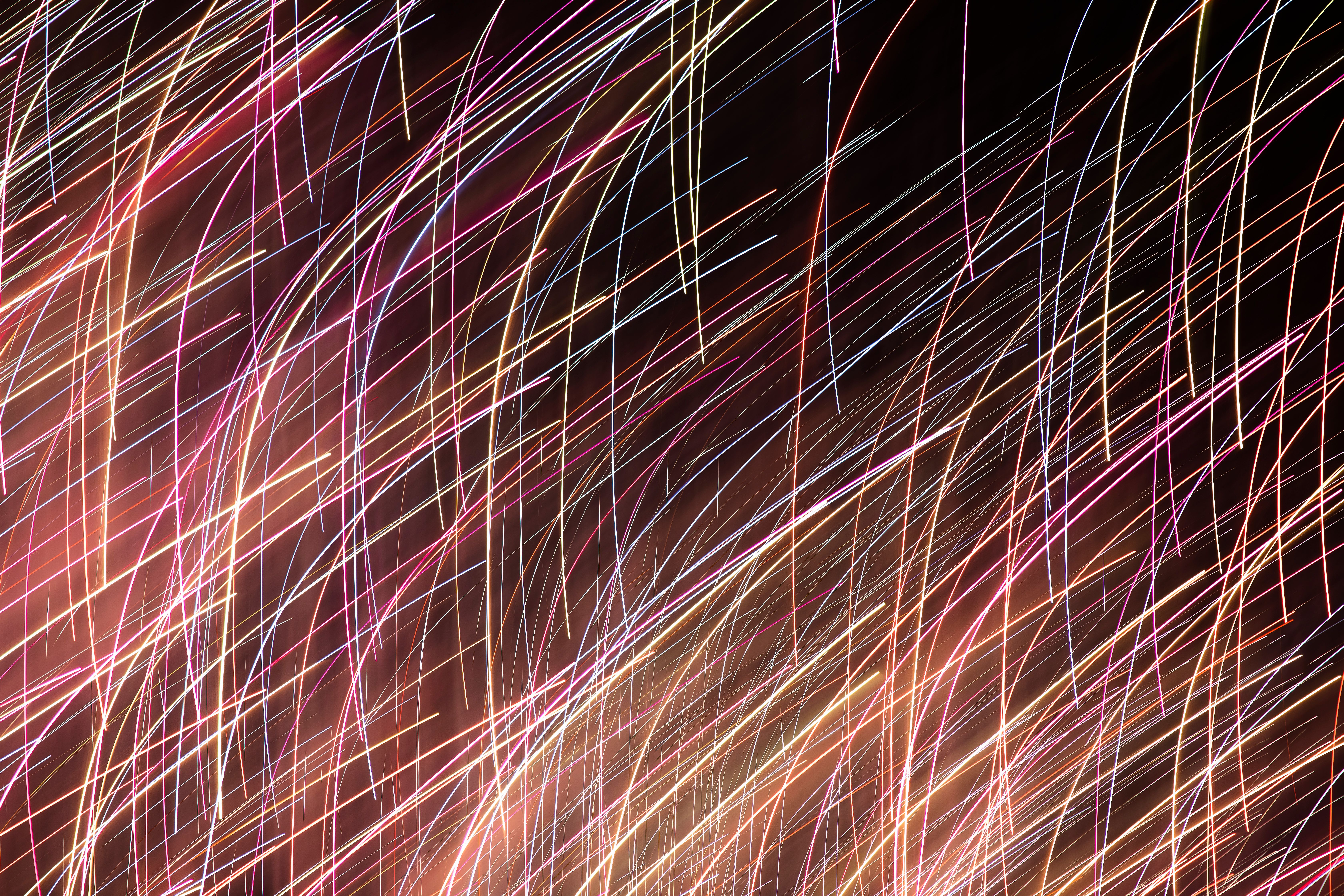 Dynamic Abstract Light Trails Background · Free Stock Photo