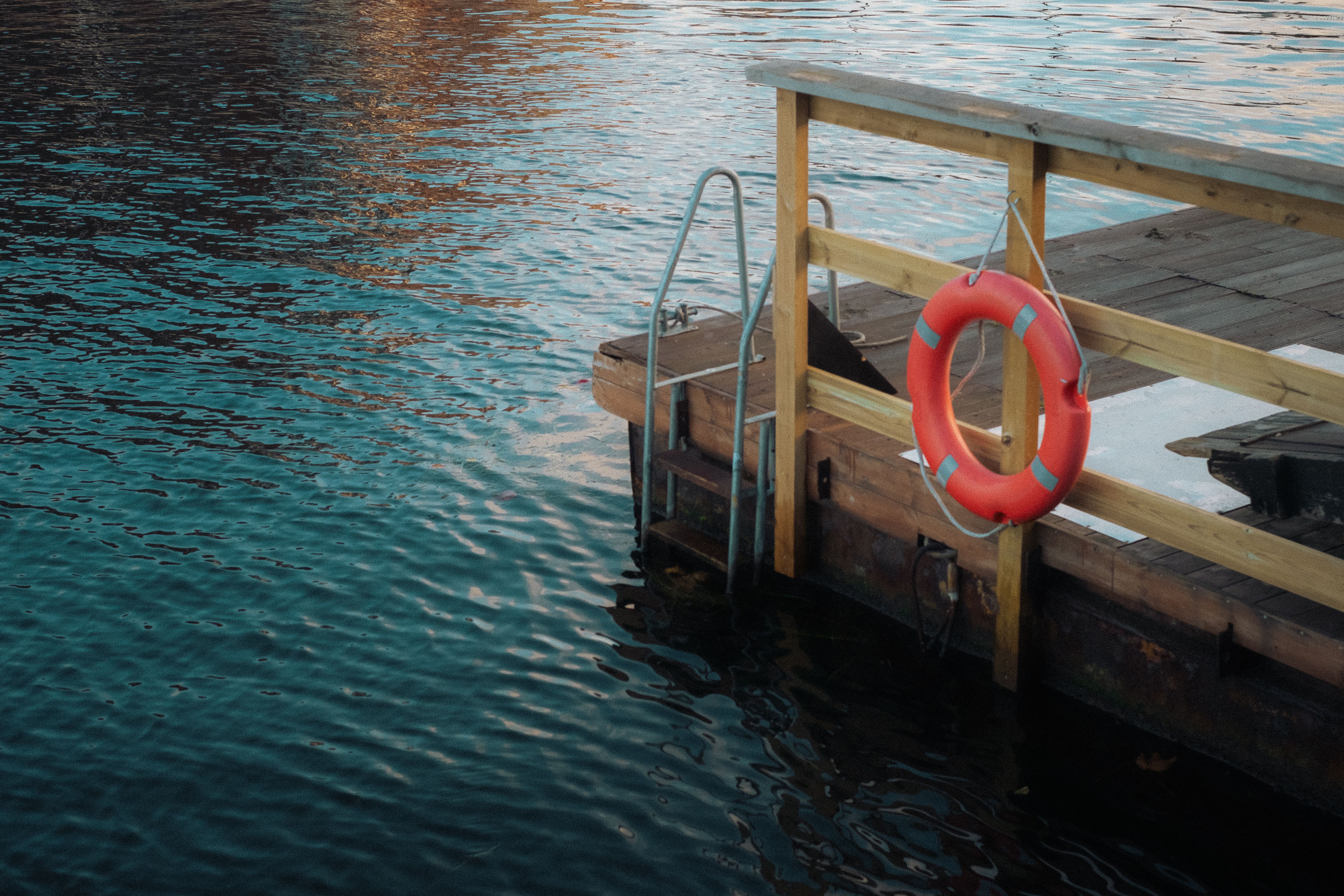 Dockside Life Ring by Copenhagen Waterfront · Free Stock Photo