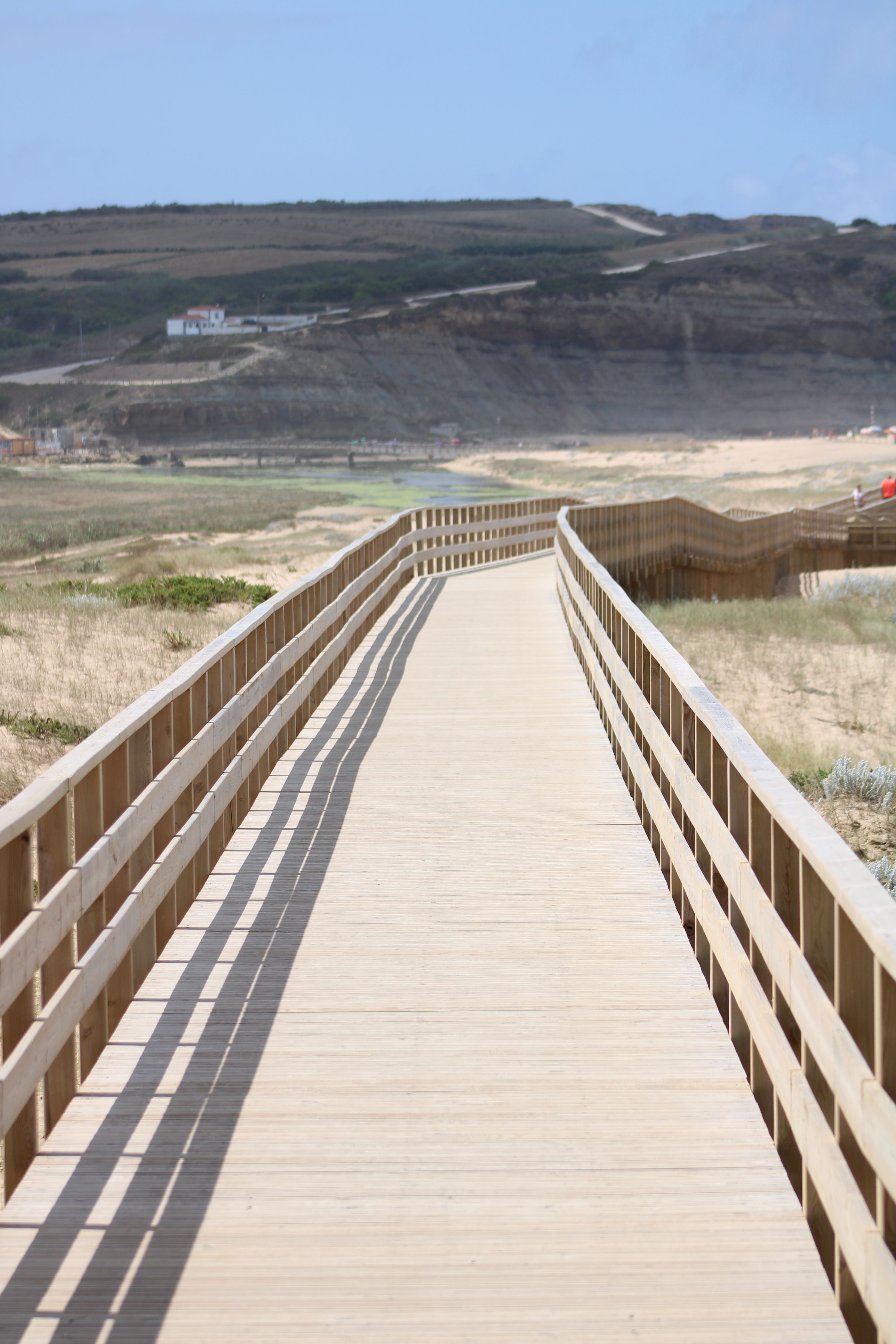 Wooden Boardwalk to Seaside in Silveira, Portugal · Free Stock Photo