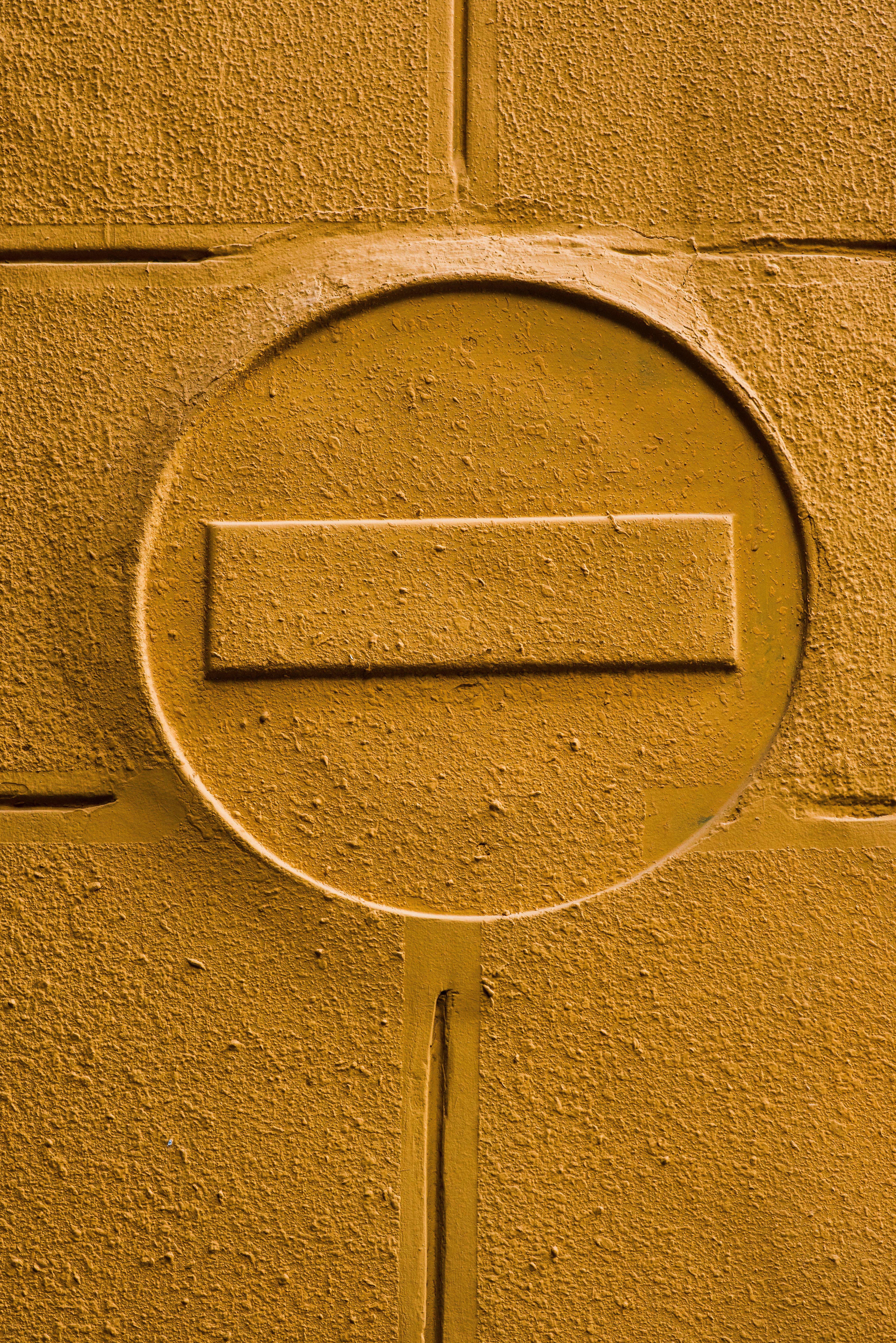 Textured Yellow Abstract Wall Art · Free Stock Photo