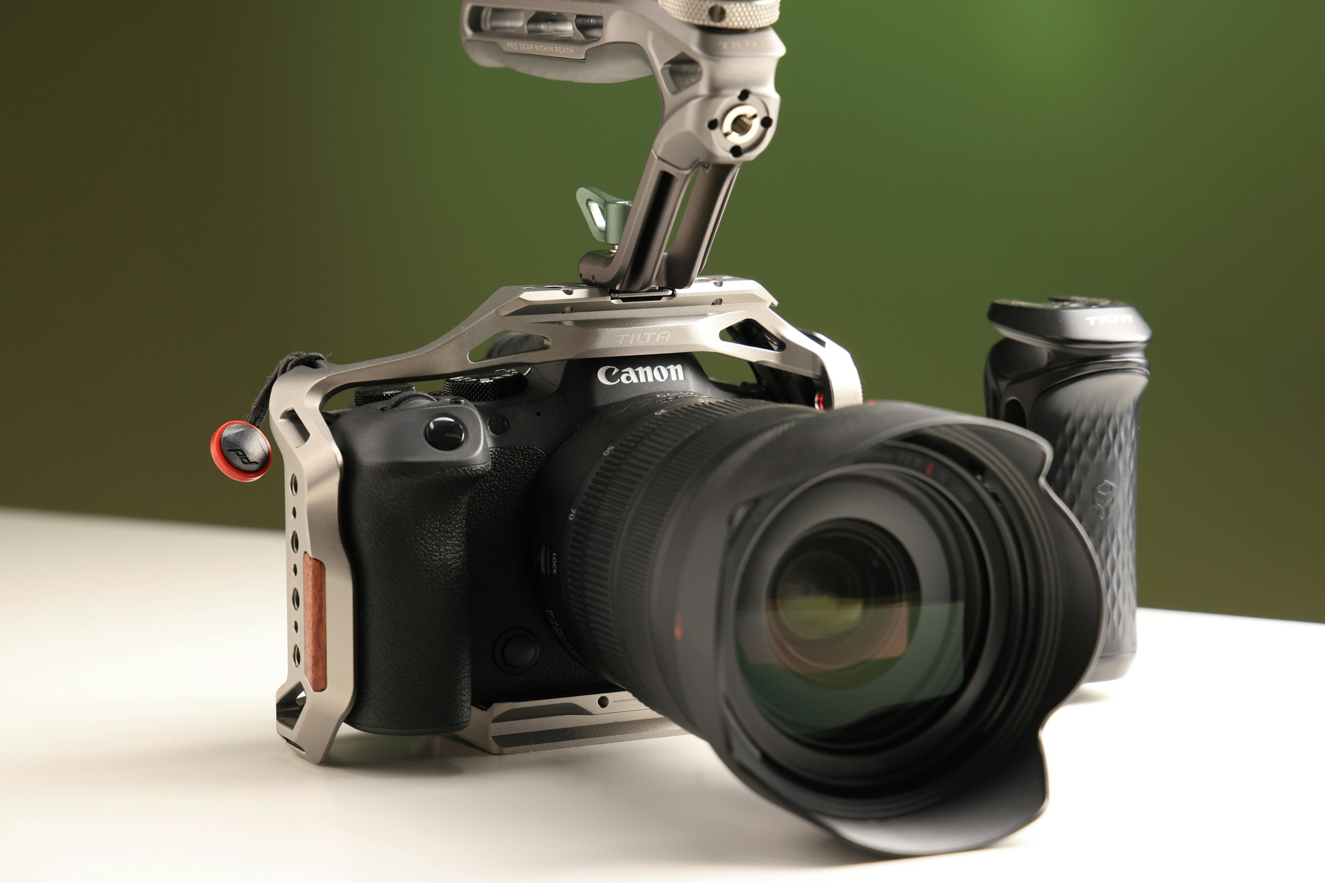 High-End Professional Camera with Gear Setup · Free Stock Photo