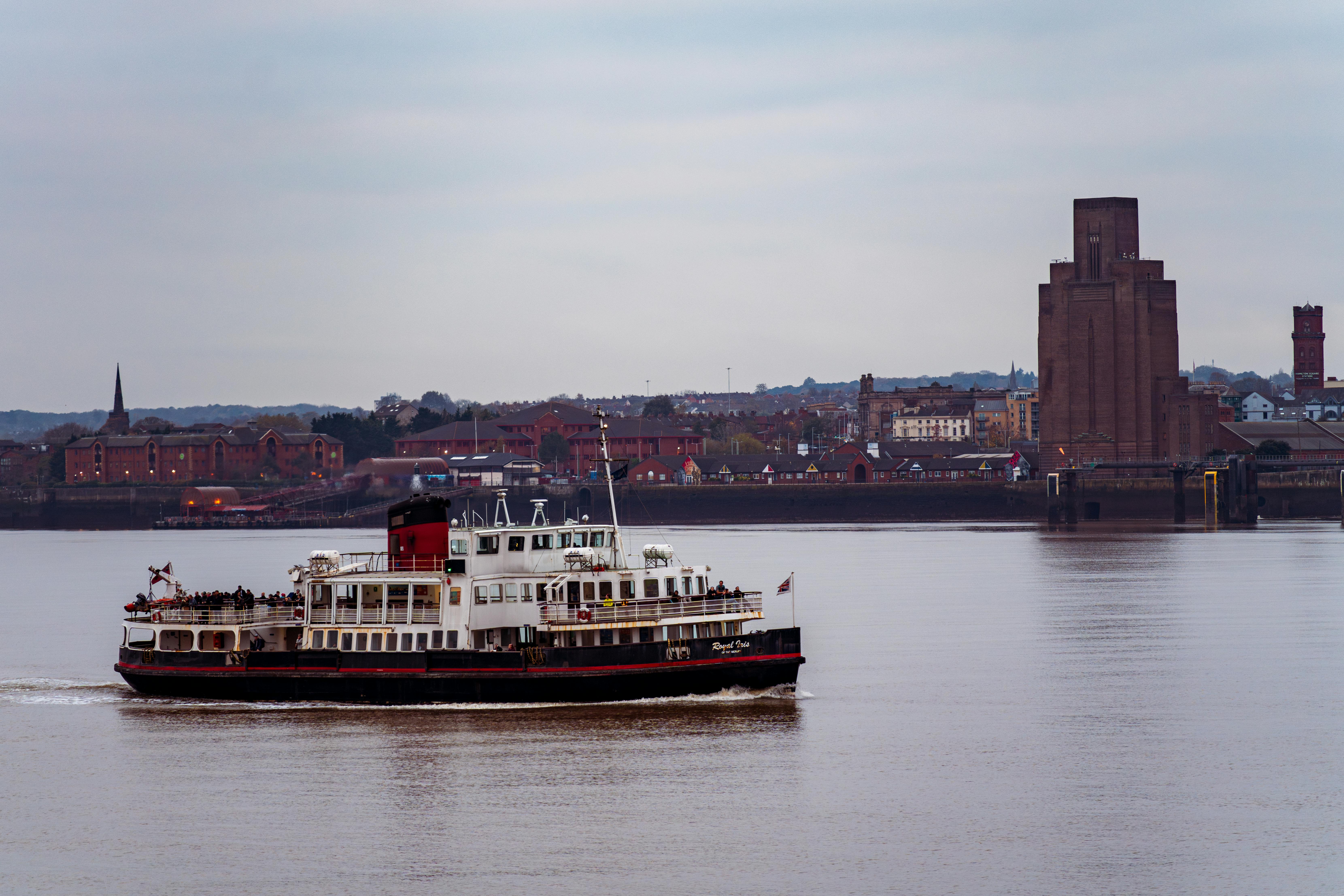 Historic Ferry on Mersey River in Liverpool · Free Stock Photo