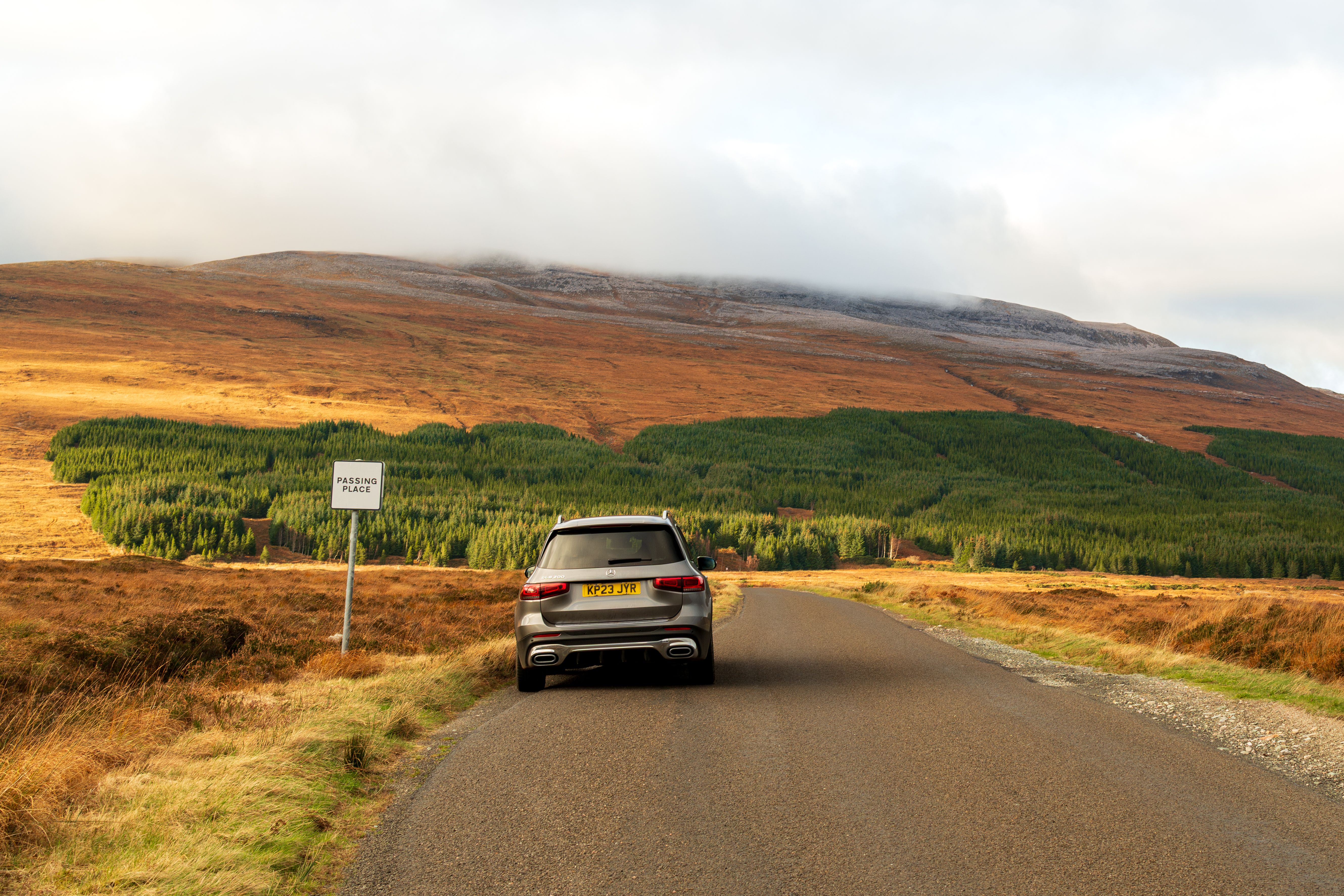 Scenic Road Through Scottish Highlands · Free Stock Photo