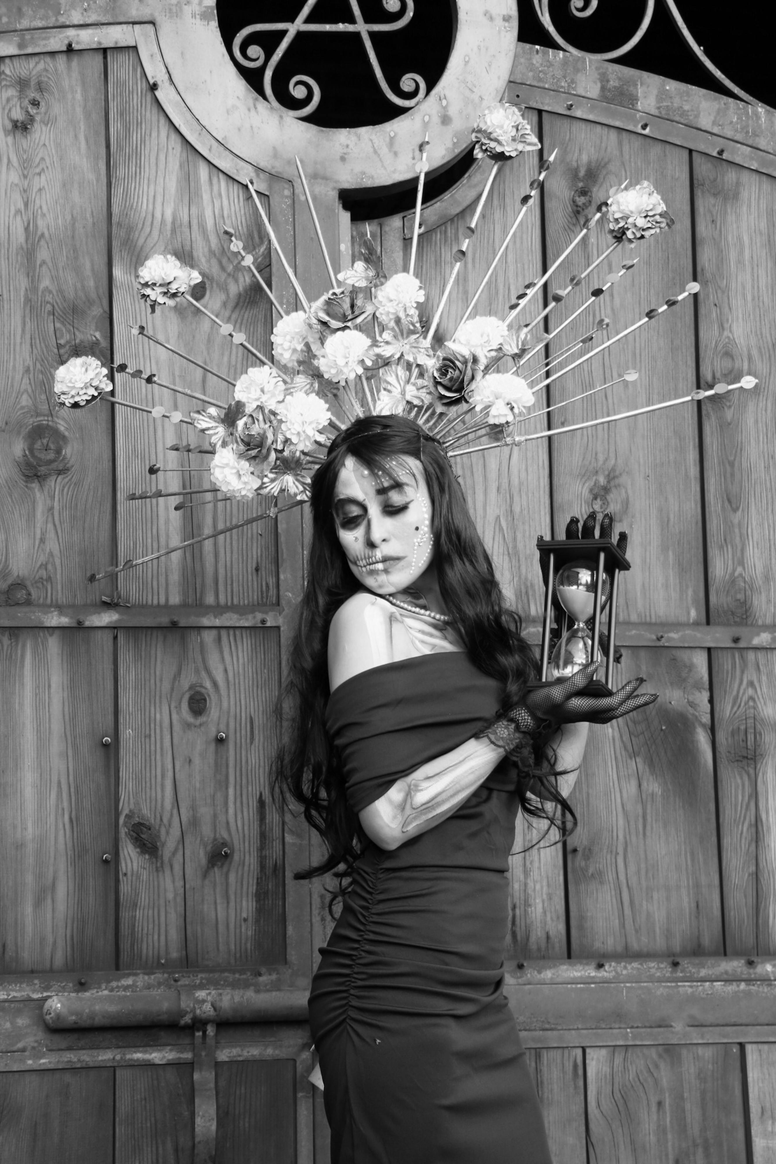 Elegant Woman in Gothic Costume Attire · Free Stock Photo