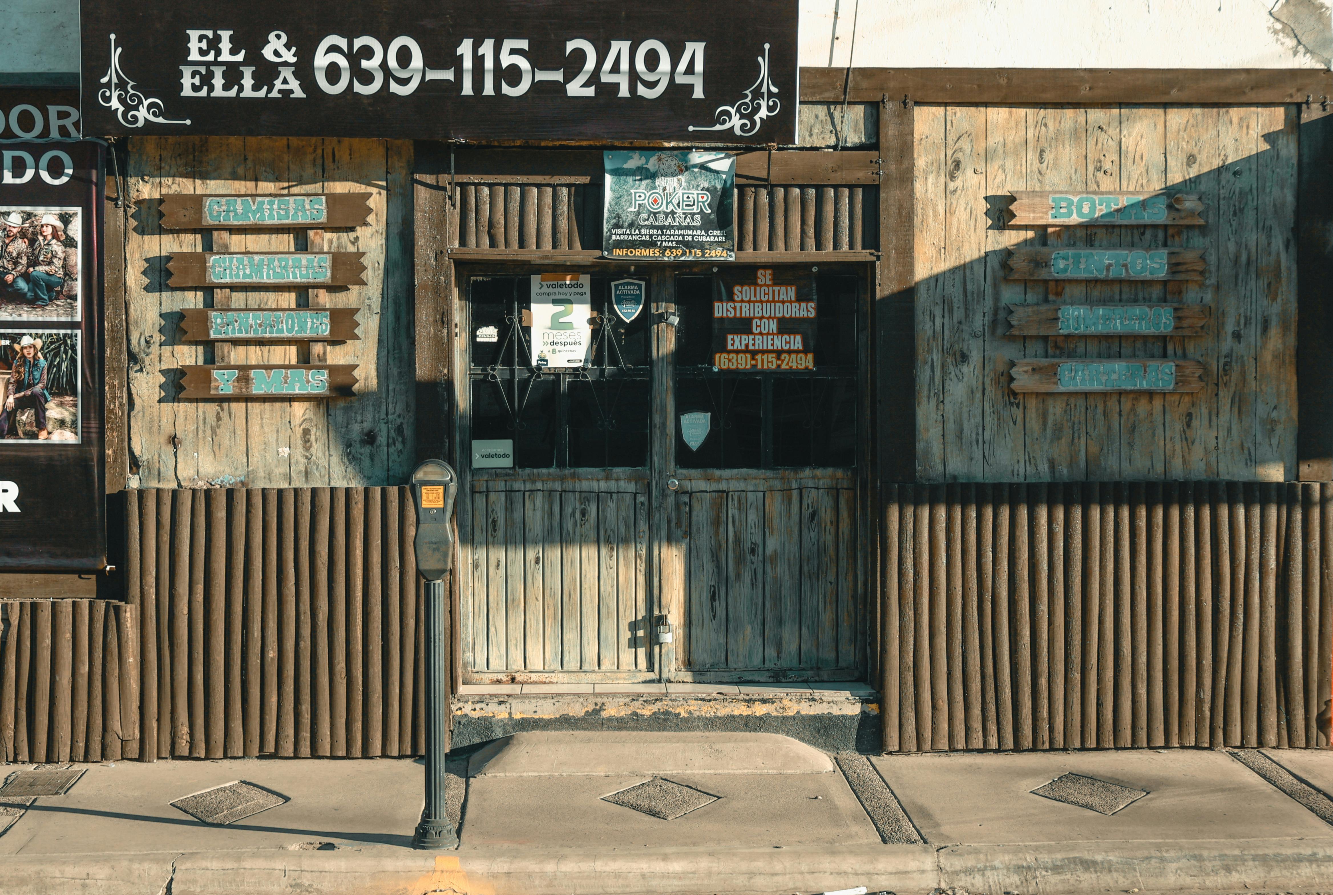Rustic Storefront in Pedro Meoqui, Mexico · Free Stock Photo