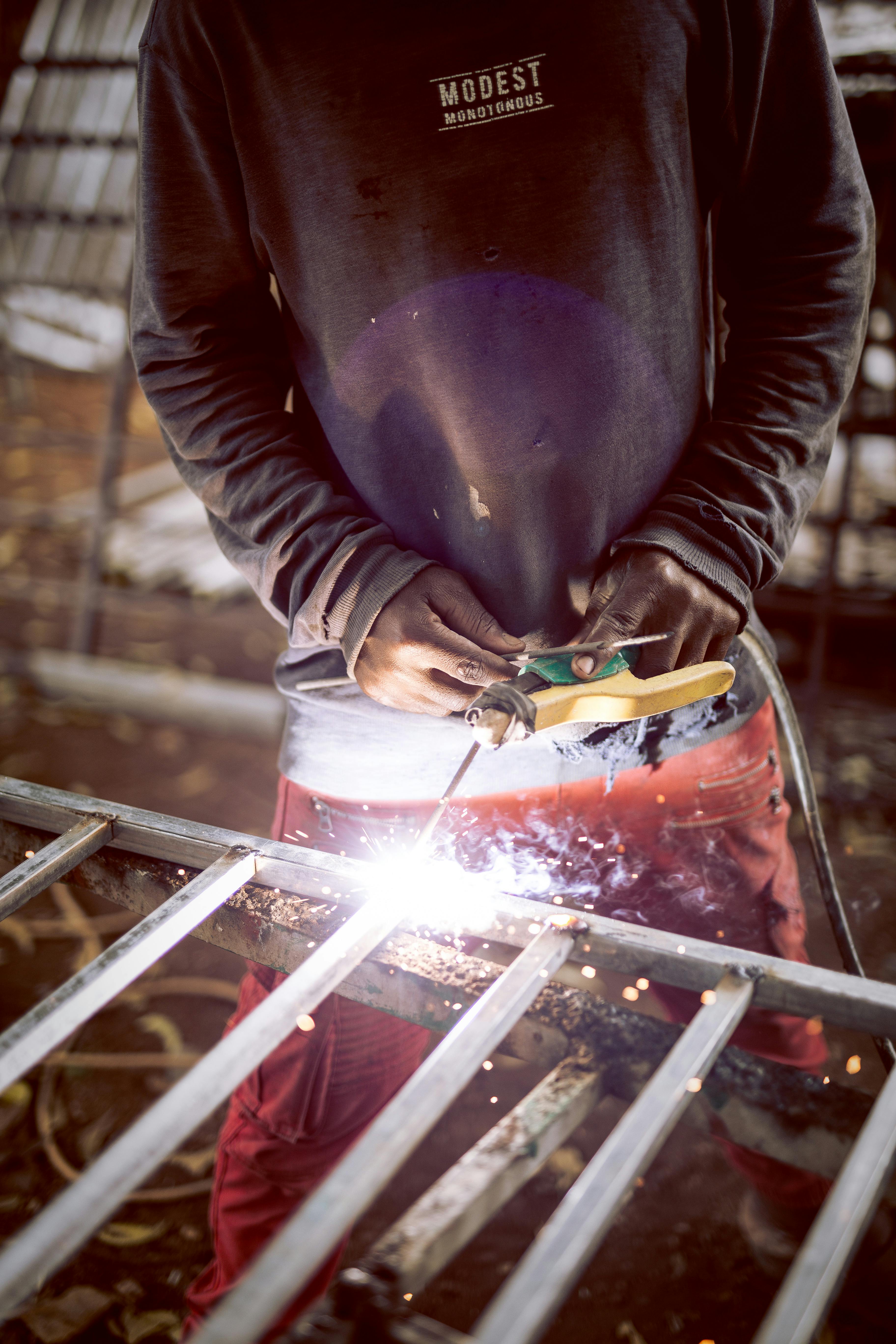 Man Welding · Free Stock Photo