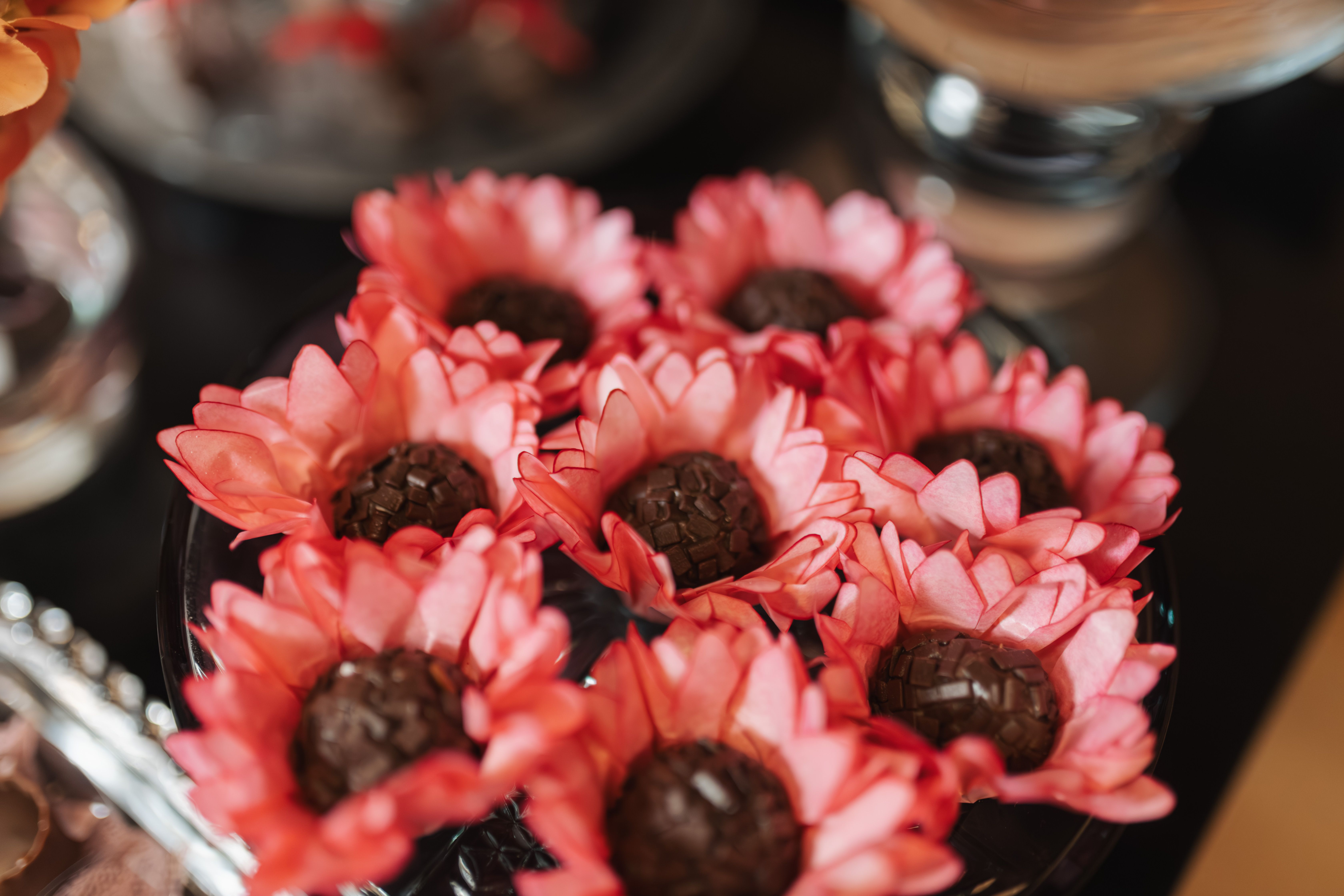 Chocolate Truffle Flower Arrangement · Free Stock Photo