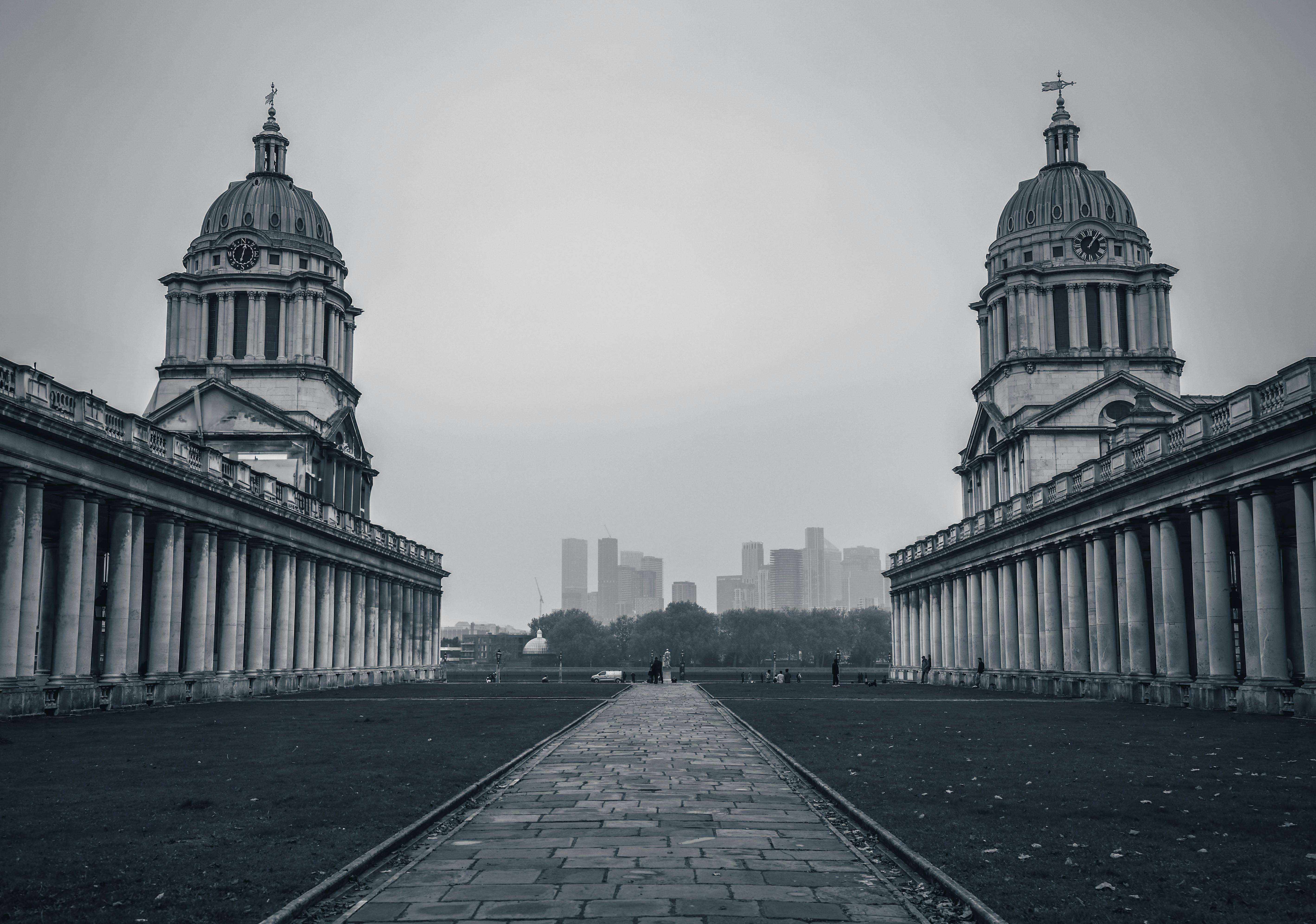Symmetrical Architecture at Greenwich, London · Free Stock Photo