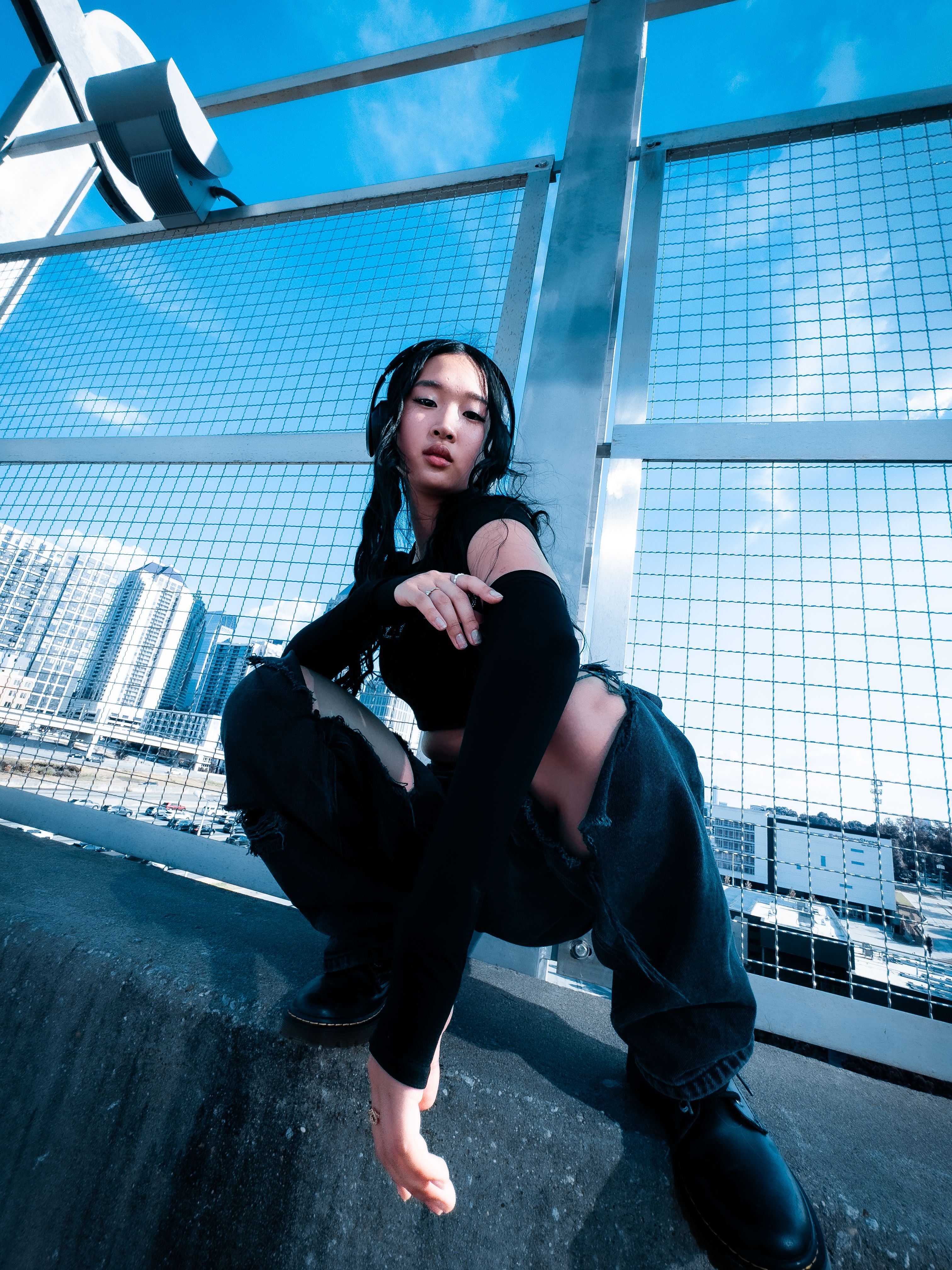 Dynamic Street Fashion Shoot in Atlanta · Free Stock Photo
