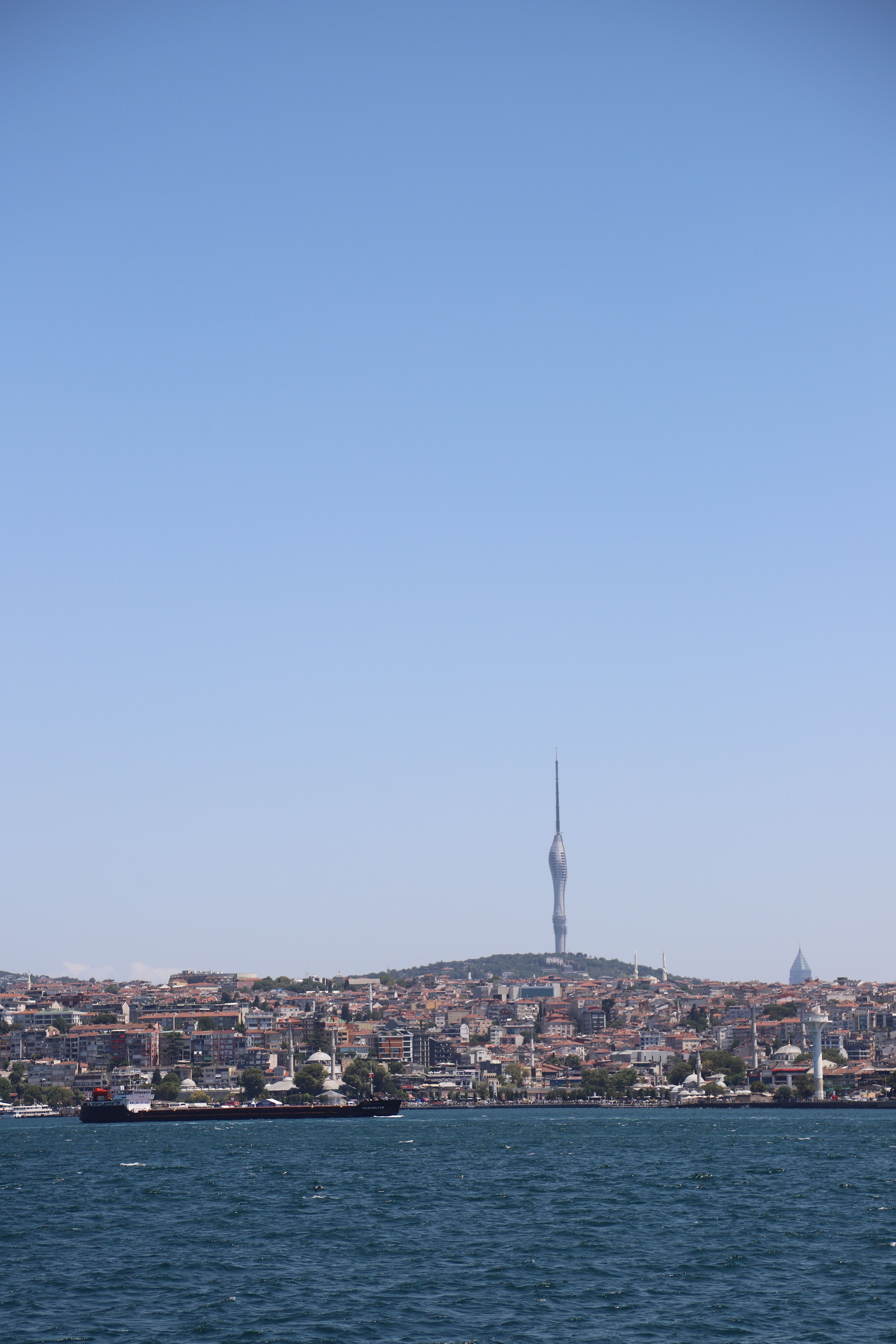 Istanbul Skyline with Camlica Tower in View · Free Stock Photo