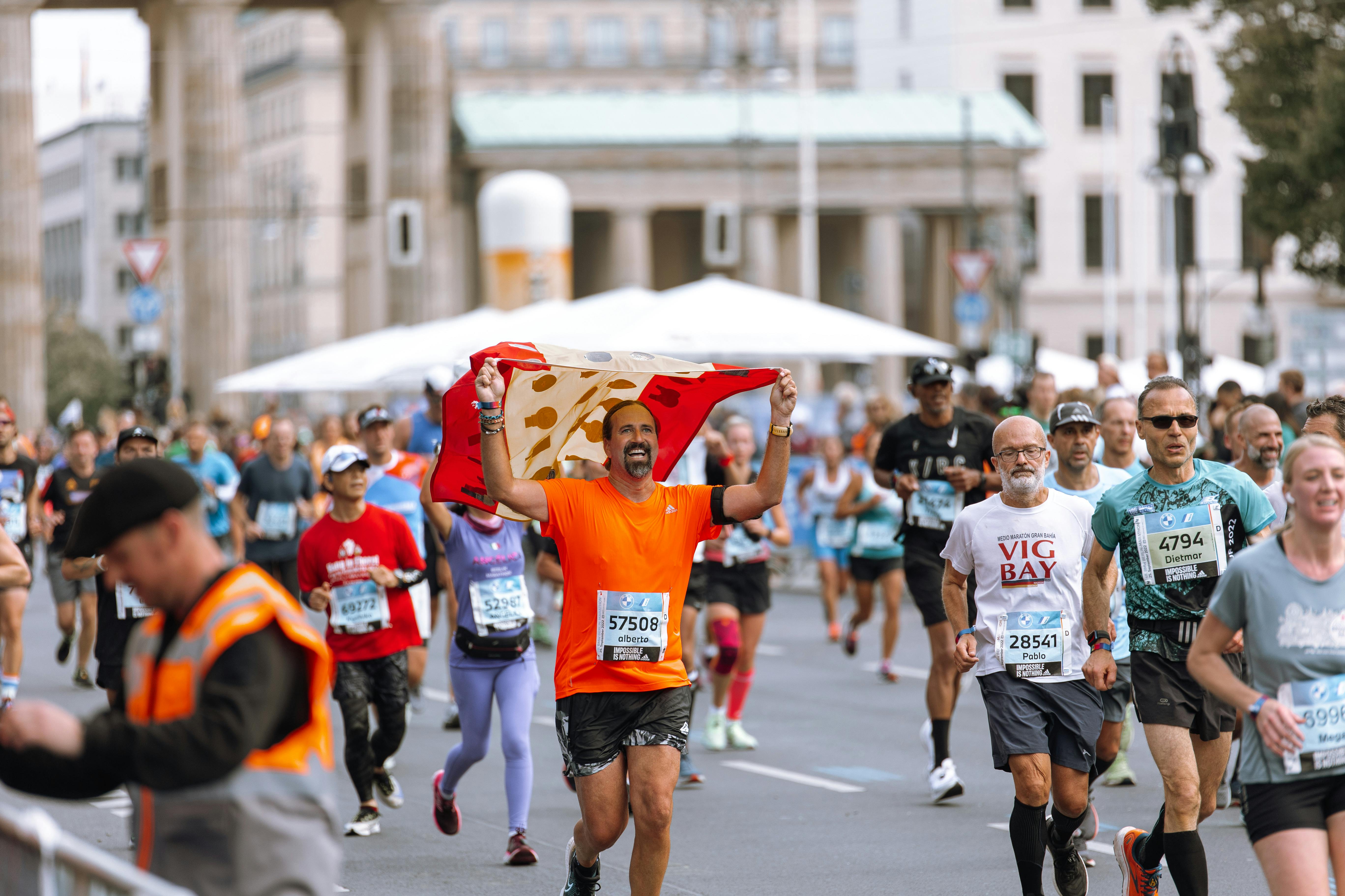 Photo of People in a Marathon · Free Stock Photo