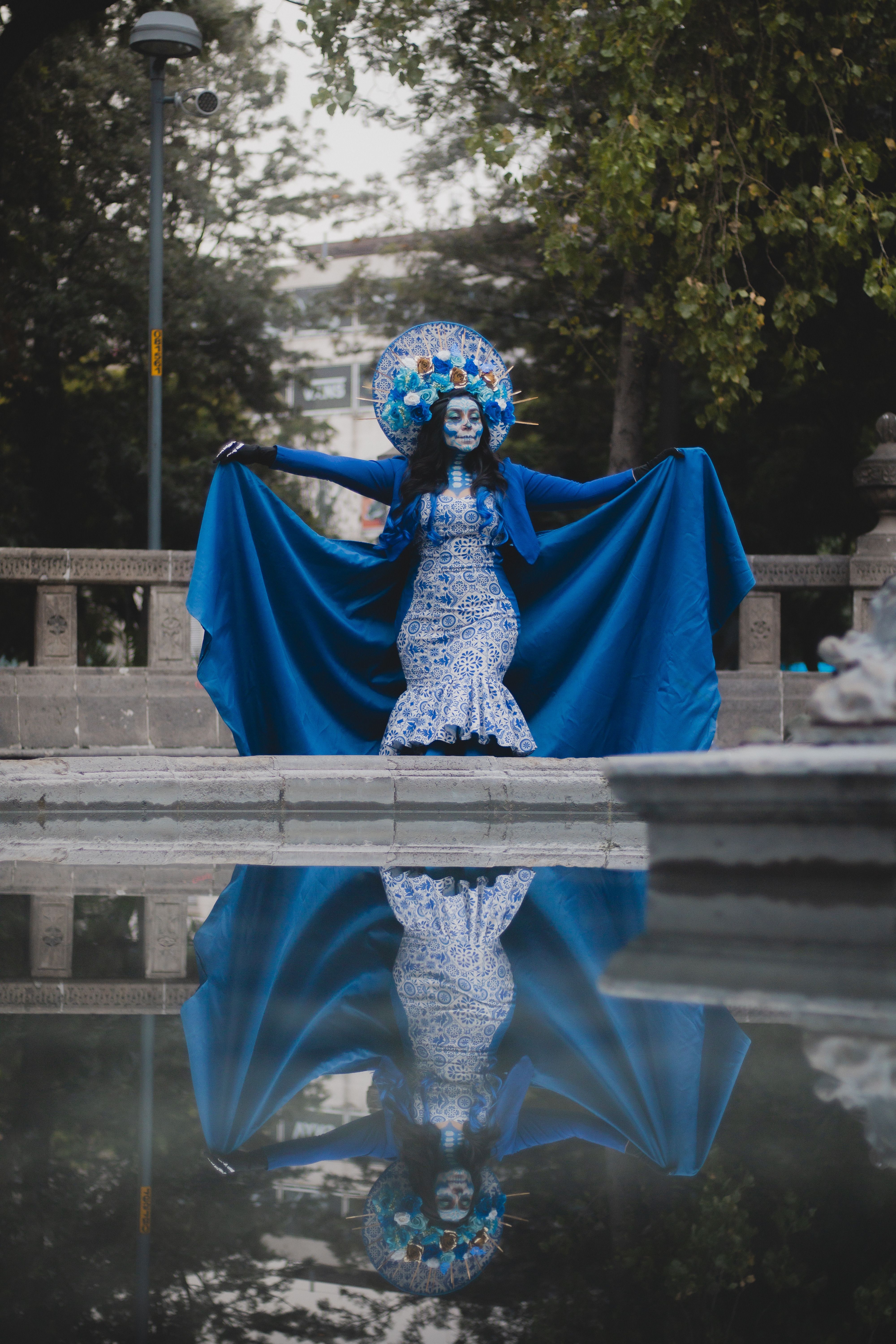 Elegant Catrina Reflects Day of the Dead Tradition · Free Stock Photo