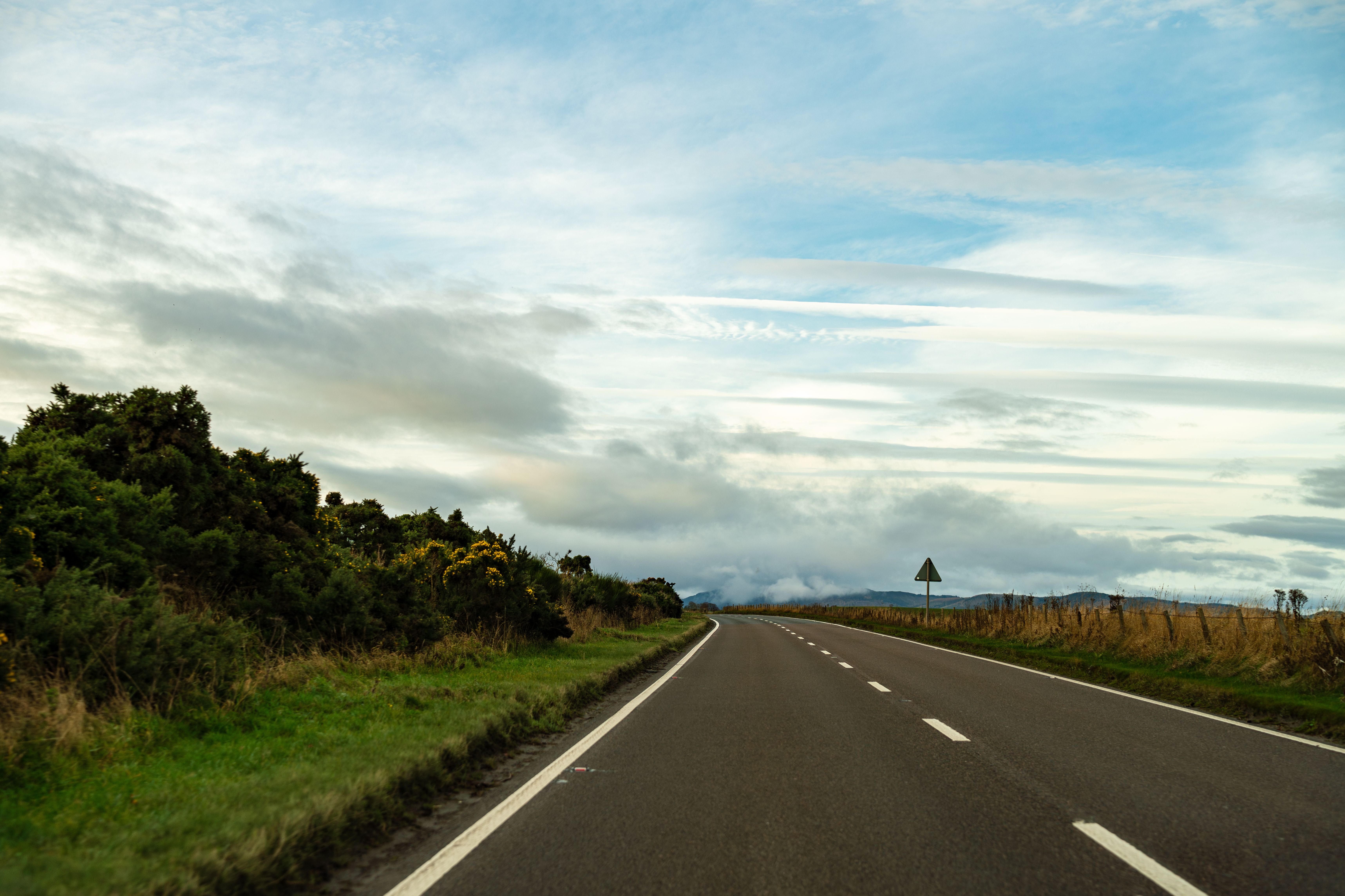 Scenic Open Road Under Dramatic Sky · Free Stock Photo