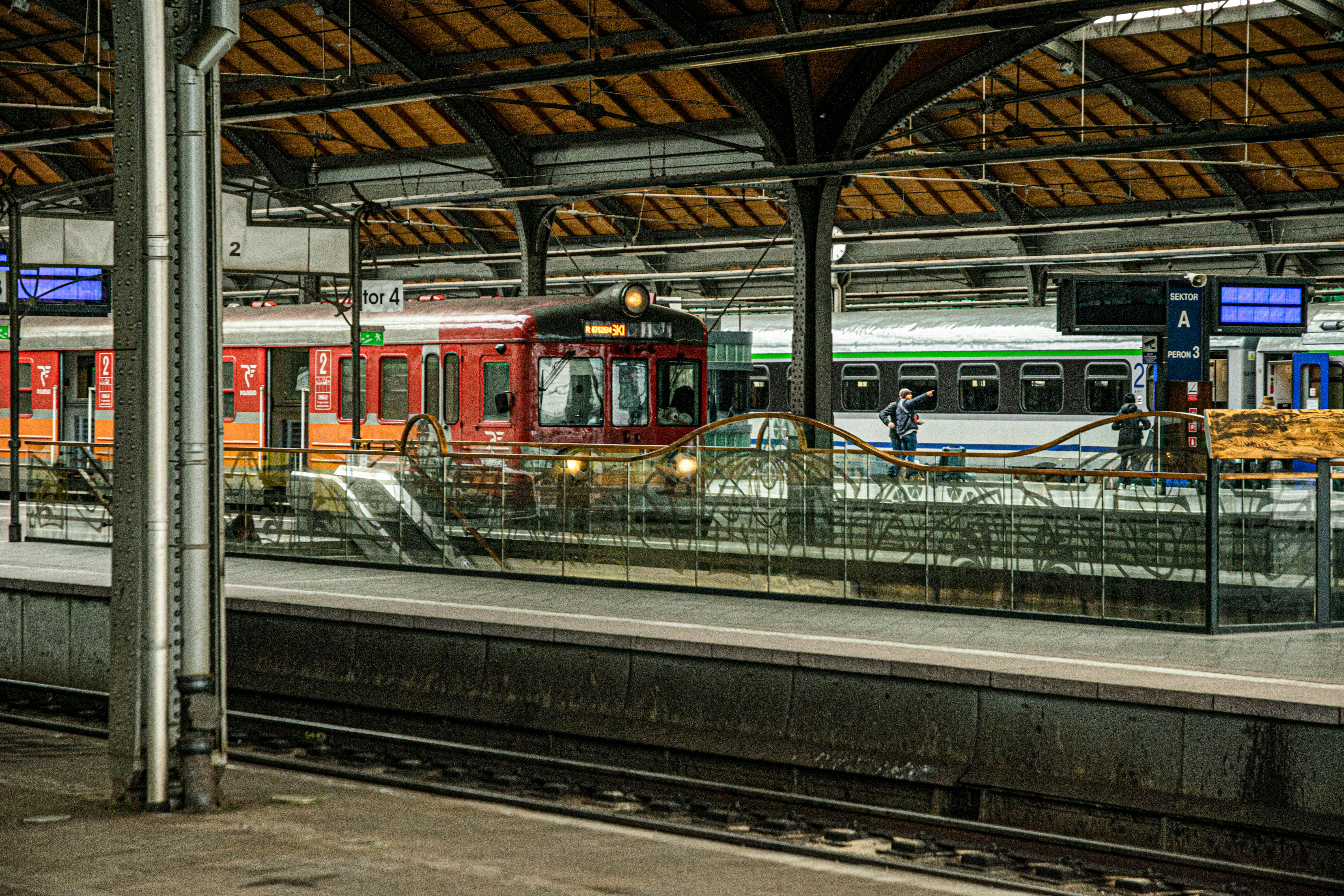 Photography of Train Station Inside Building · Free Stock Photo