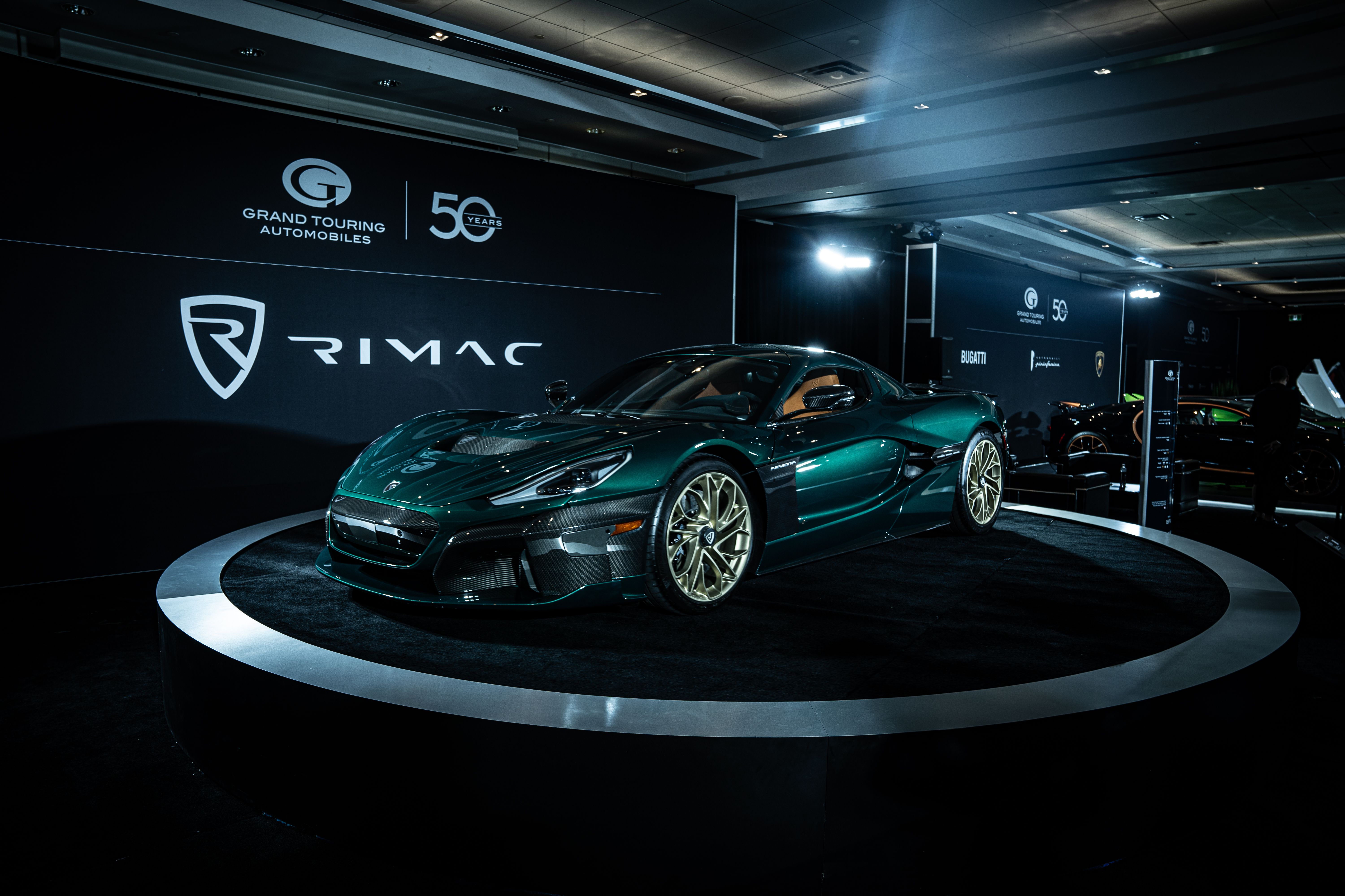 Luxury Electric Sports Car on Display · Free Stock Photo