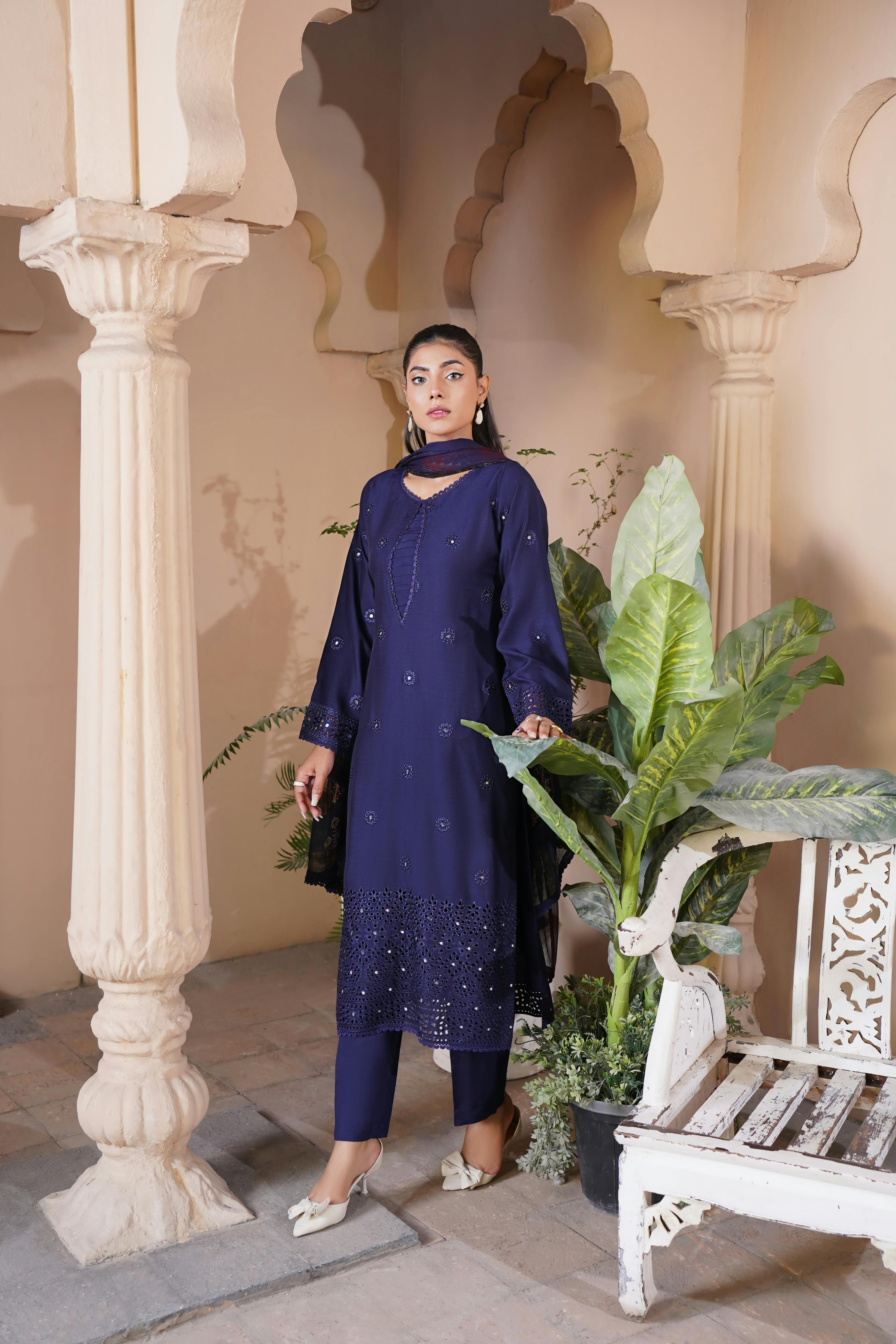 Elegant Traditional Dress Fashion in Lahore · Free Stock Photo