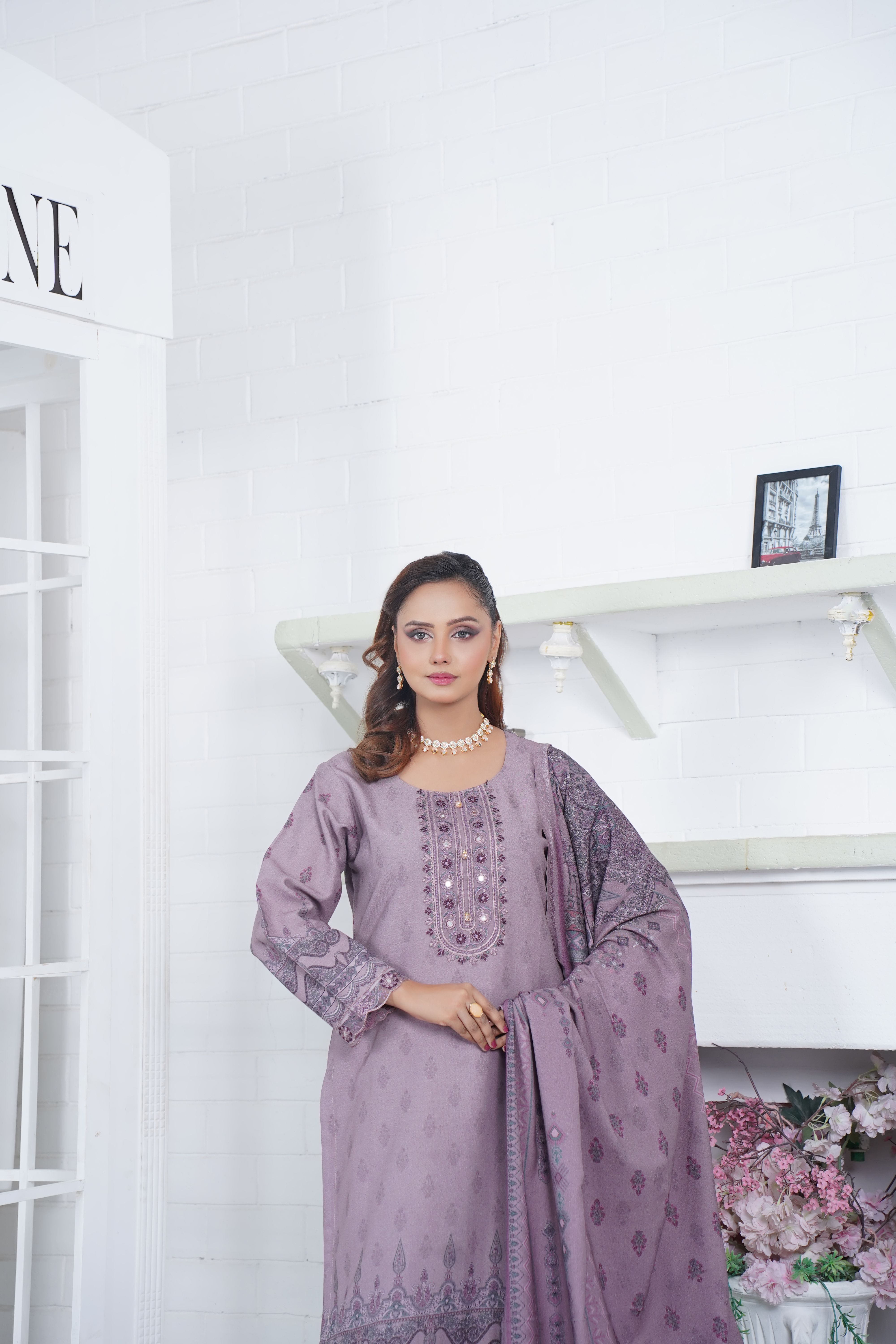 Elegant Pakistani Fashion Model in Traditional Dress · Free Stock Photo