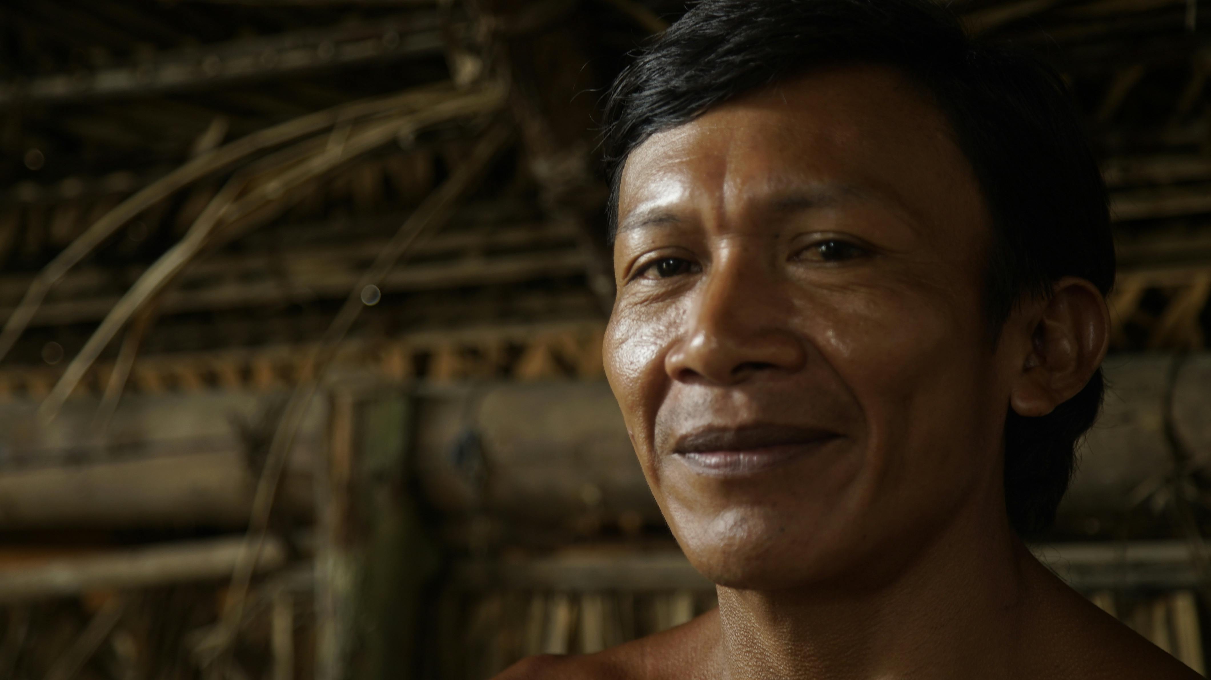 Portrait of a Man in Traditional Amazonian Setting · Free Stock Photo