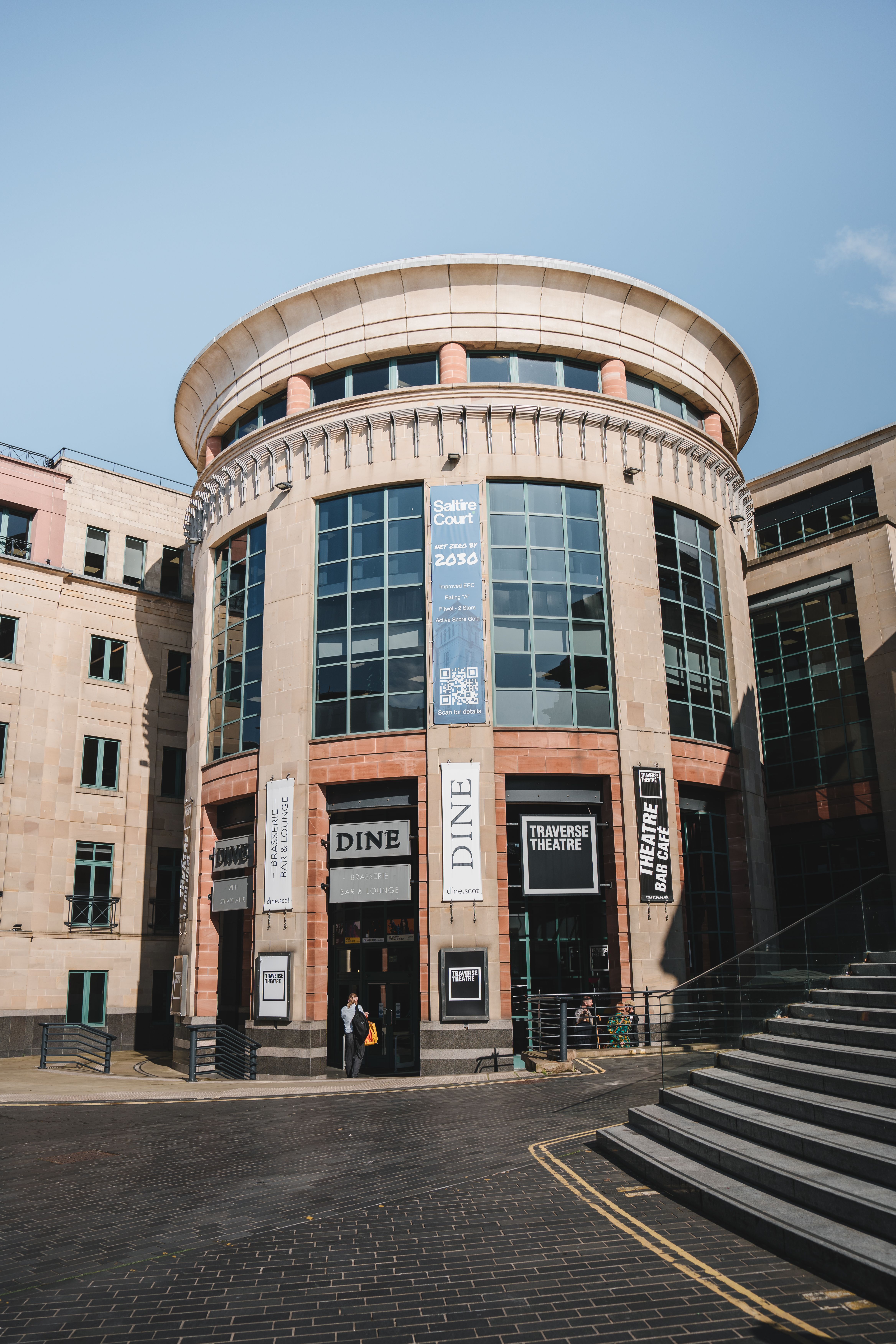 Modern Architecture of Edinburgh's Cultural Venue · Free Stock Photo