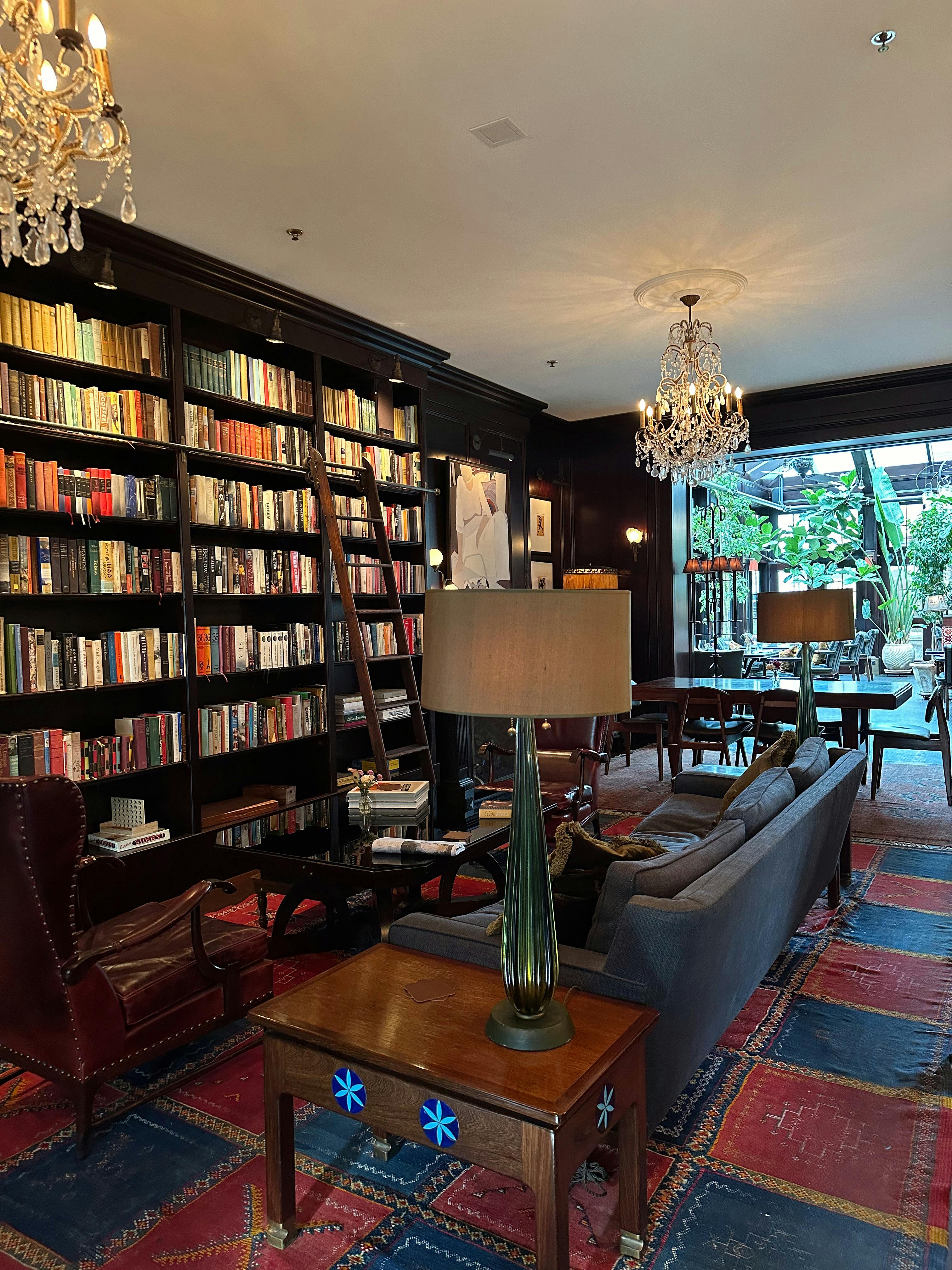 Charming Library Lounge in Hudson, NY · Free Stock Photo