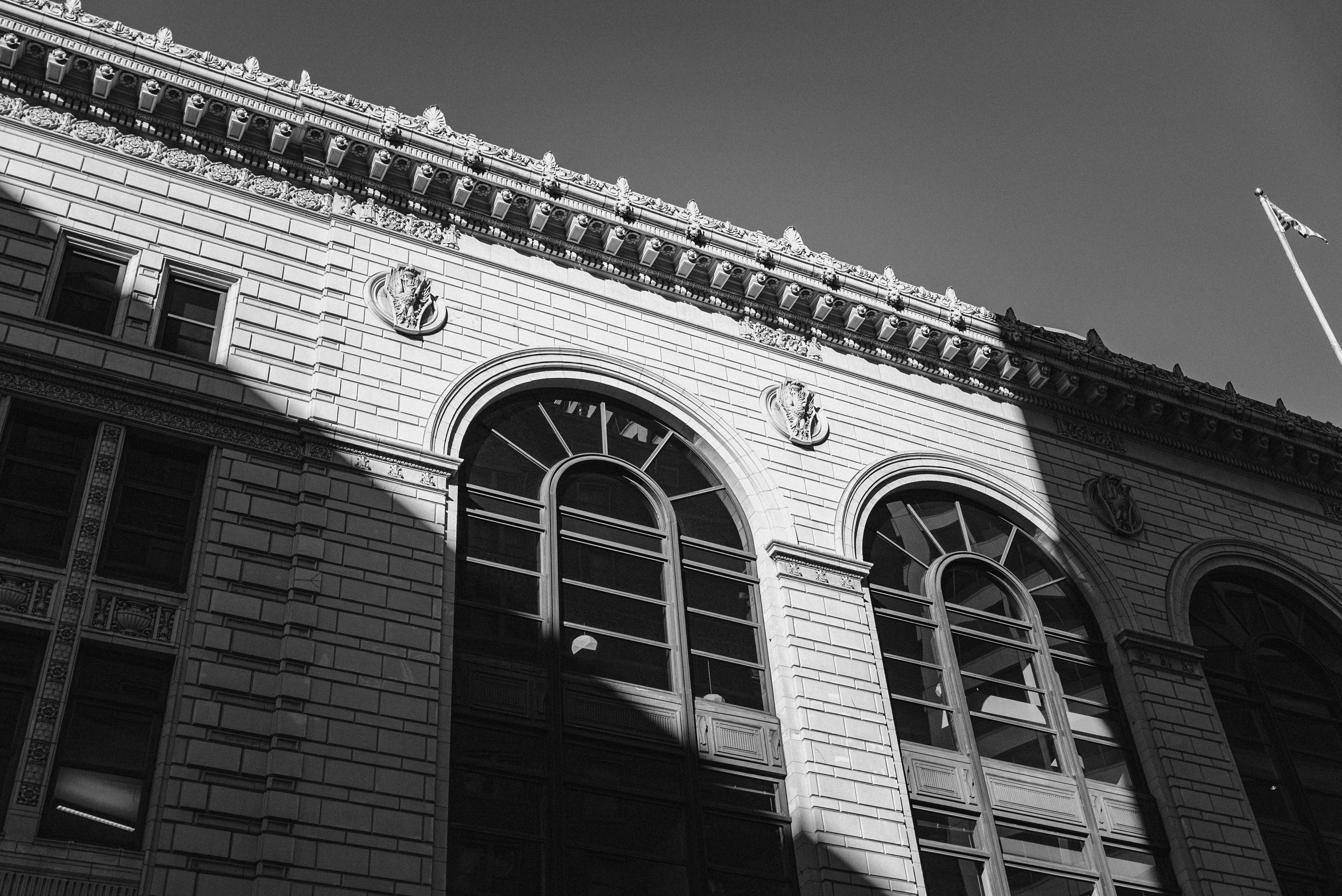 Historic Building Facade in Downtown Seattle · Free Stock Photo