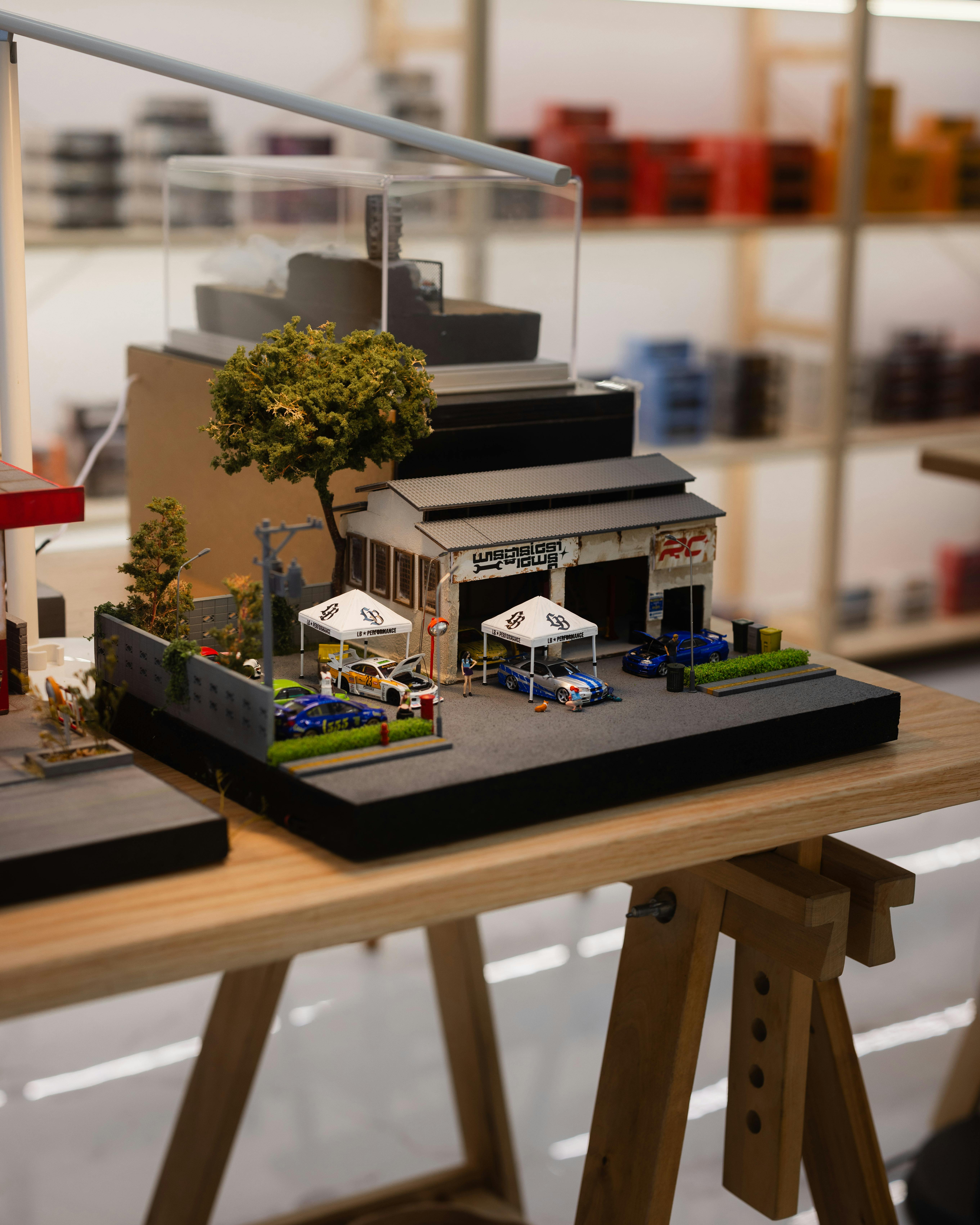 Miniature Model Car Shop Display in Store · Free Stock Photo
