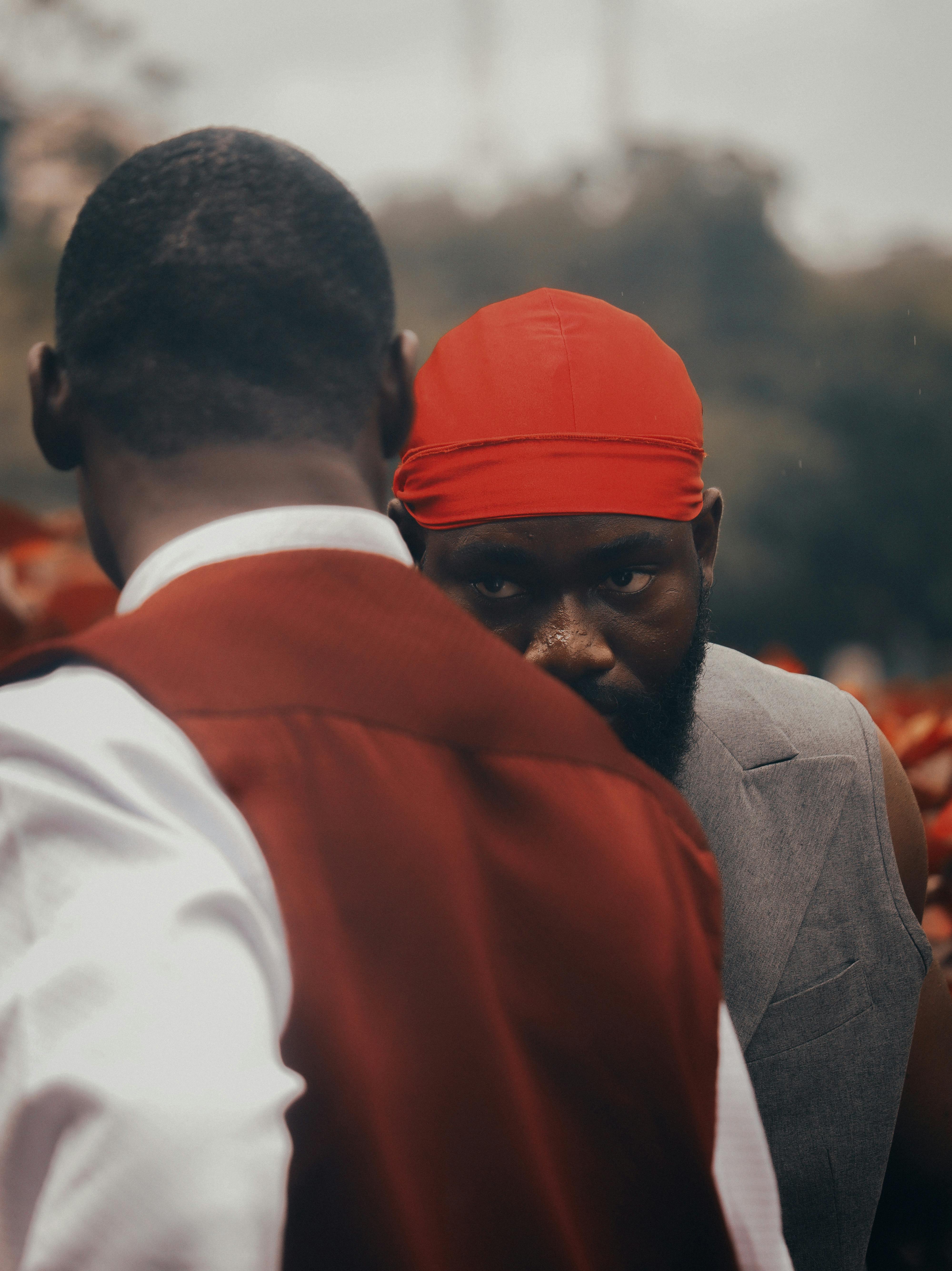 Intense Street Interaction Between Two Men · Free Stock Photo