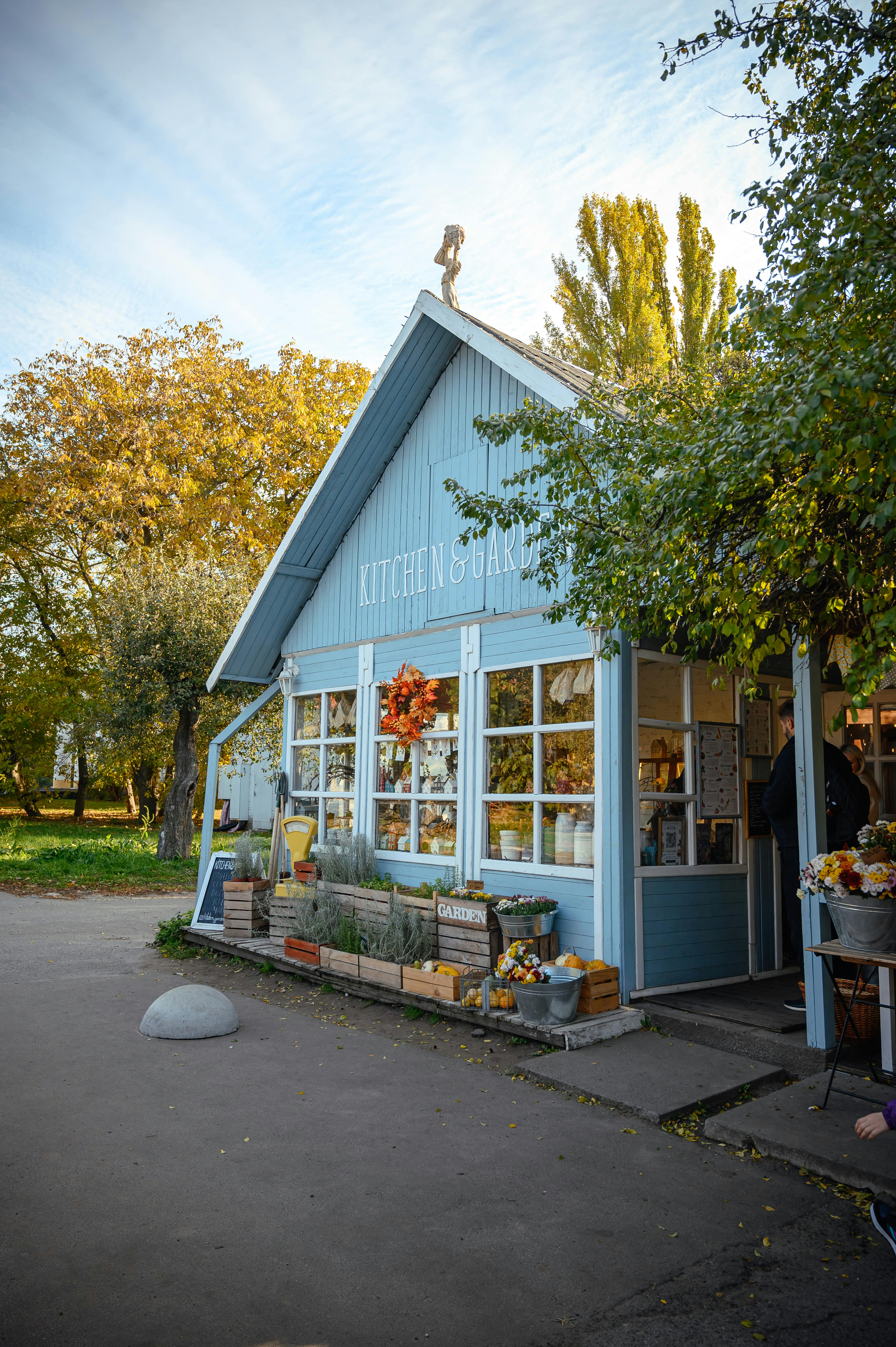 Cozy Bakery Exterior in Kyiv, Ukraine · Free Stock Photo