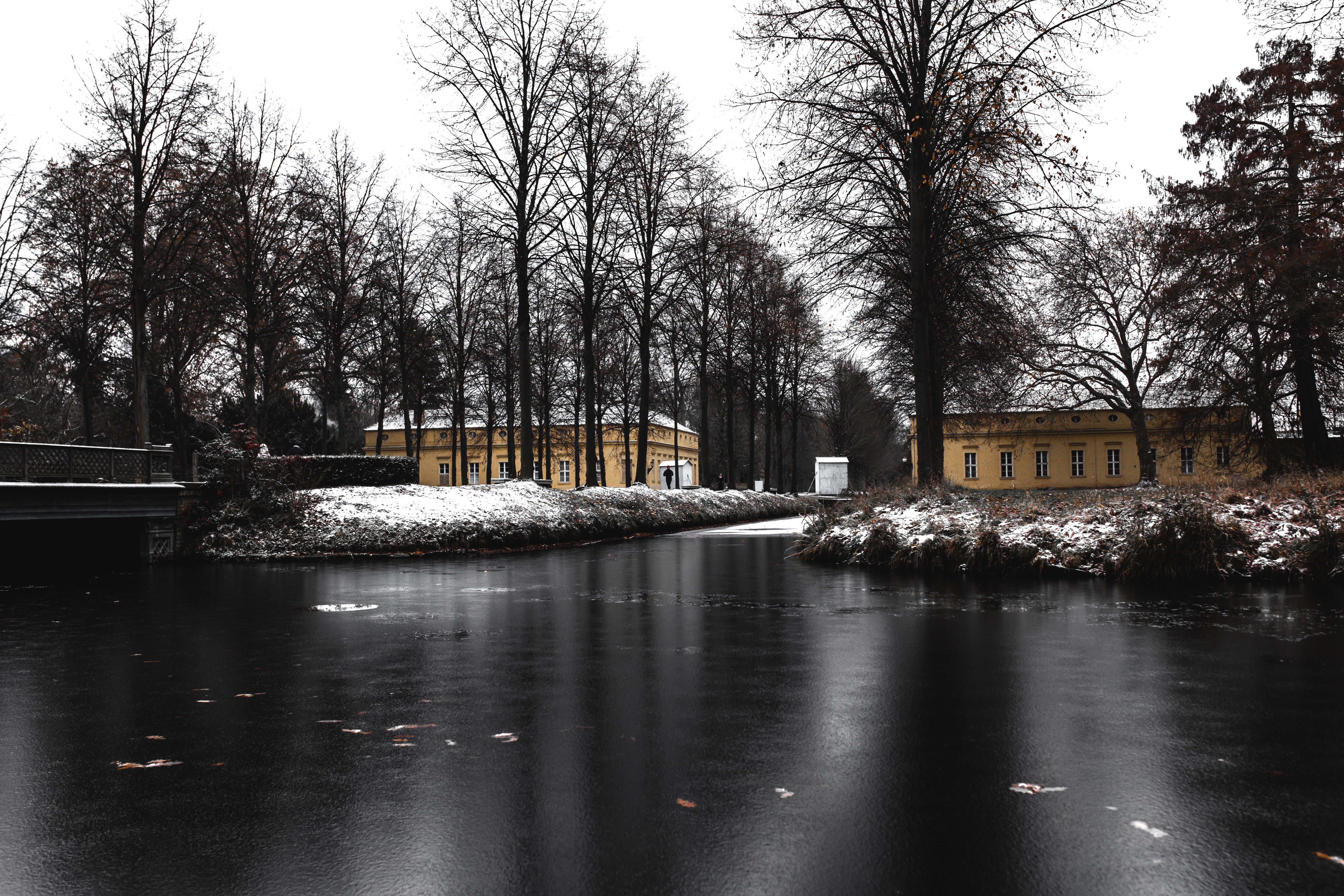 Winter Landscape of Historic Building in Potsdam · Free Stock Photo