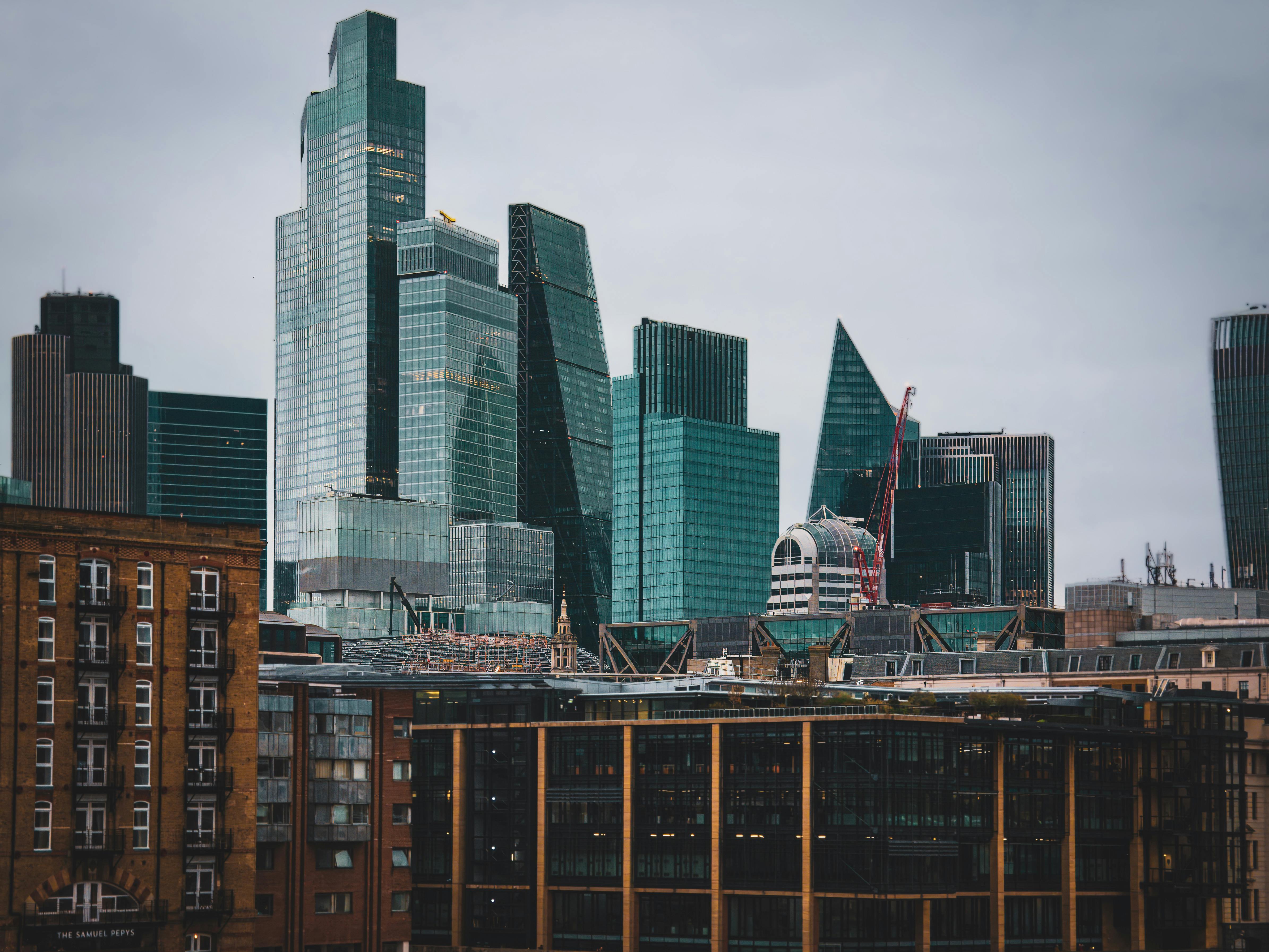 Modern Building Against Blue Sky · Free Stock Photo