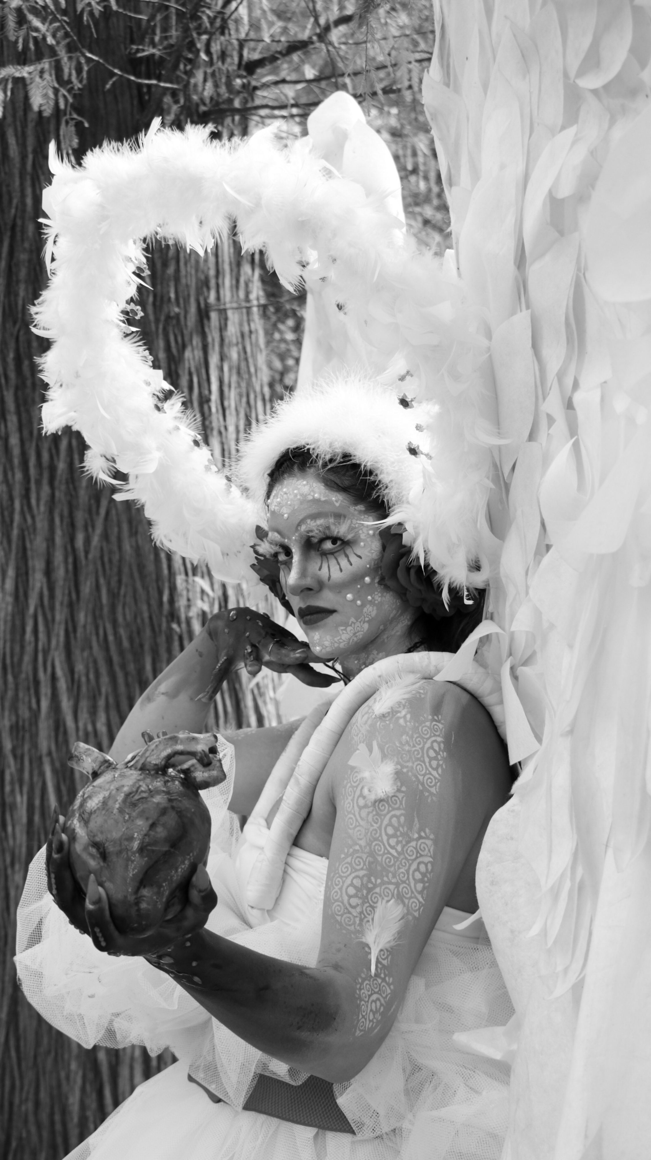 Enchanting Ethereal Costume with Mystical Props · Free Stock Photo