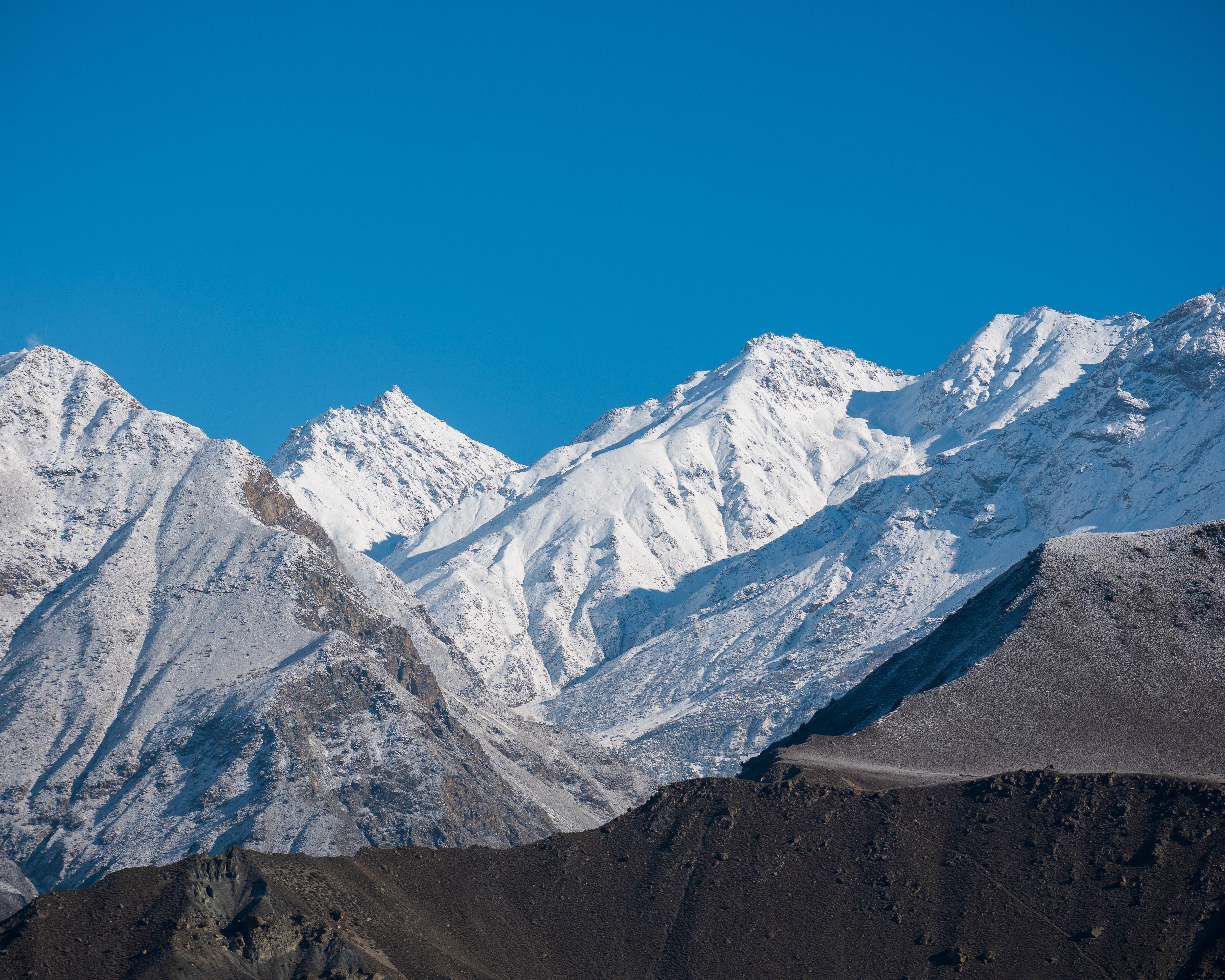 Snow-Capped Mountains in Gilgit-Baltistan · Free Stock Photo