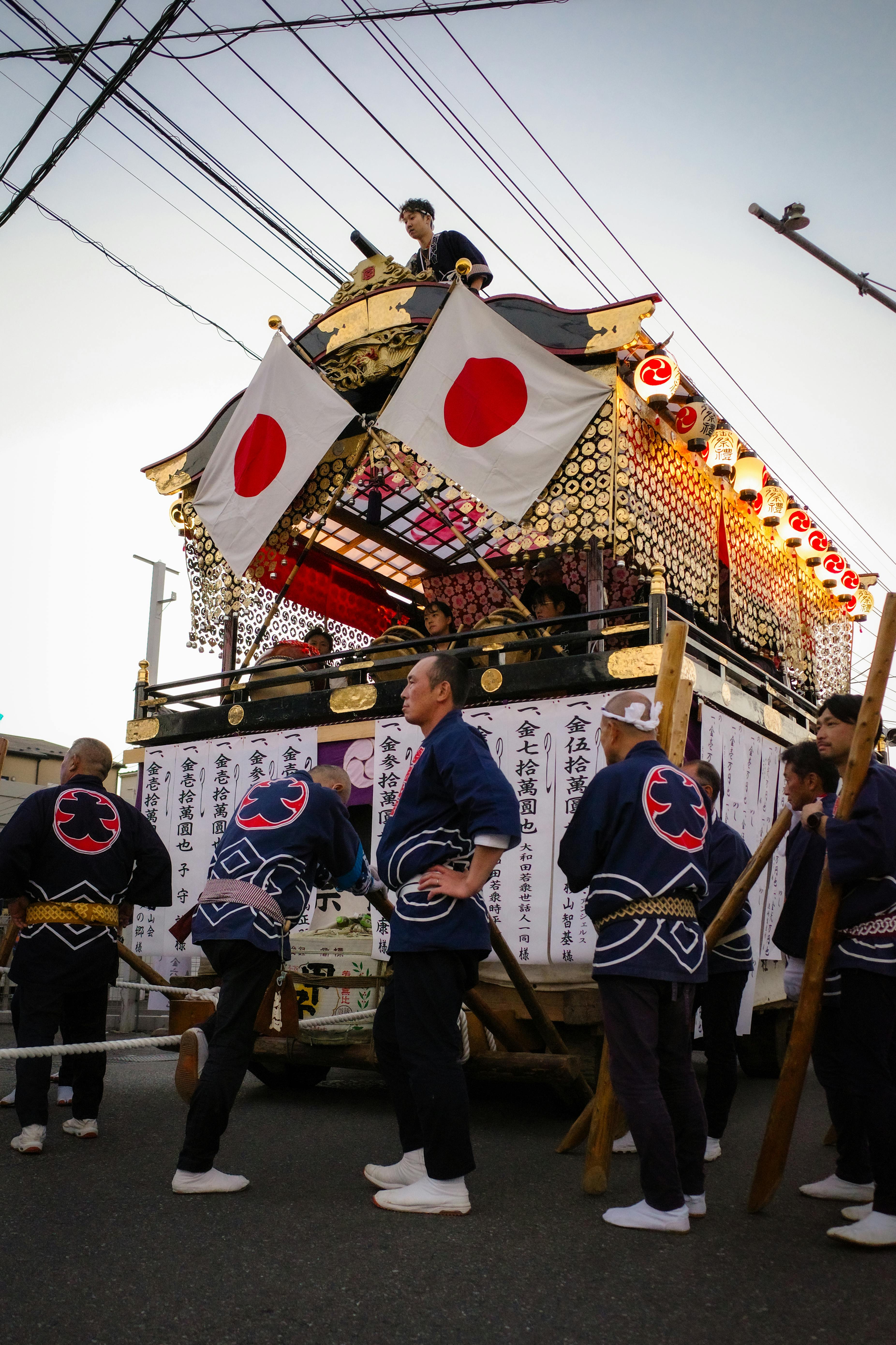 Traditional Japanese Festival Float Parade · Free Stock Photo