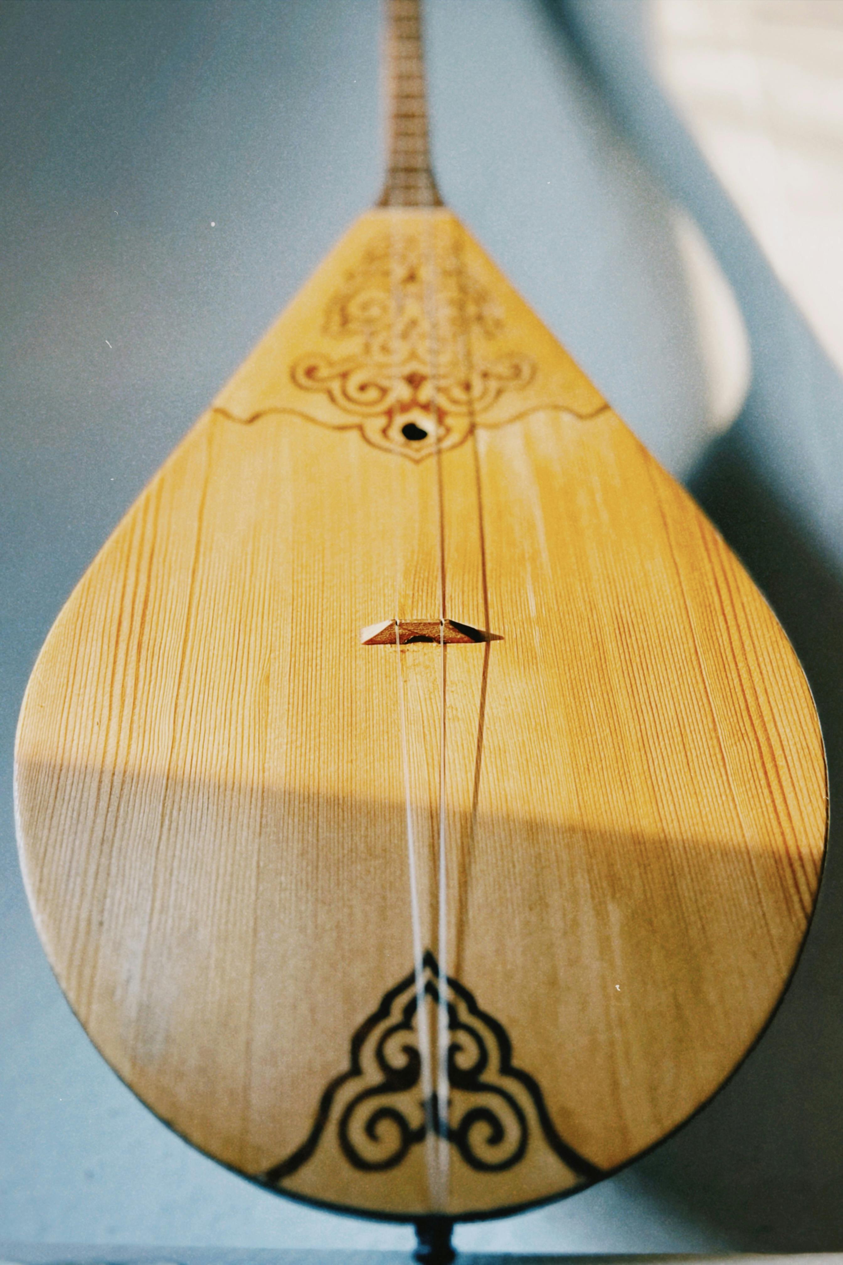 Close-up of Traditional Dombyra in Talgar · Free Stock Photo