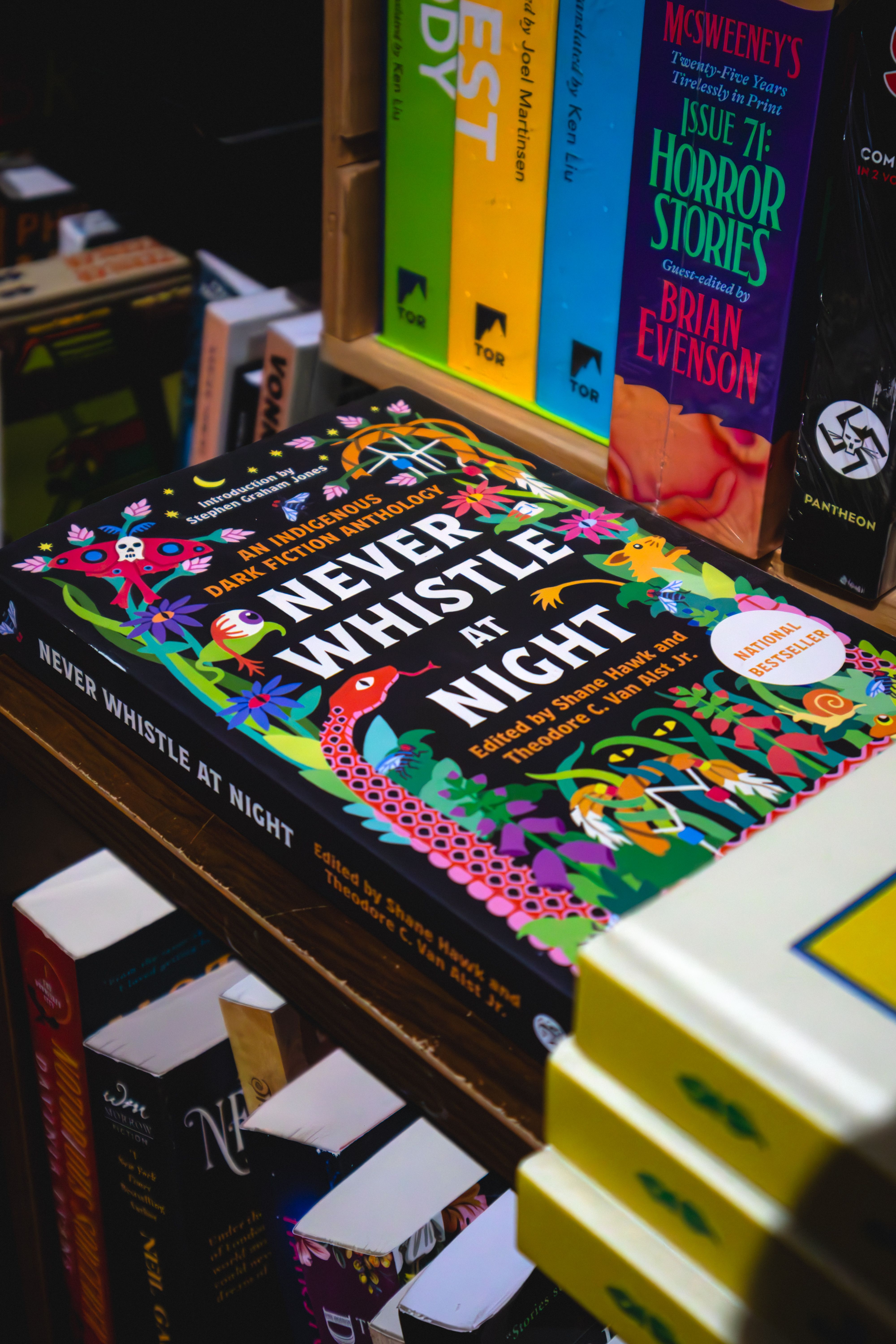 Colorful Book Display in Toronto Bookstore · Free Stock Photo