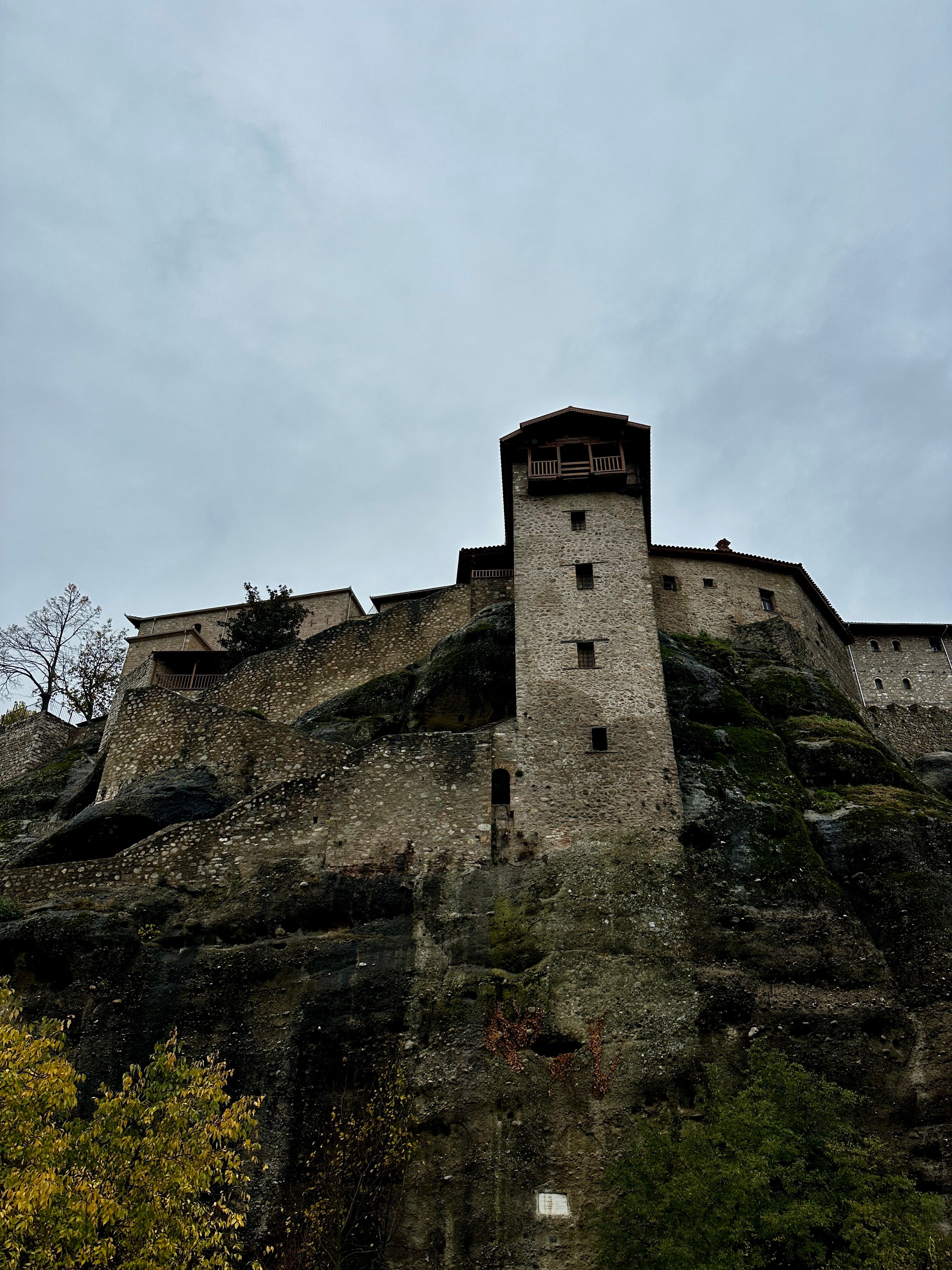 Historic Stone Monastery on Rocky Cliffside · Free Stock Photo