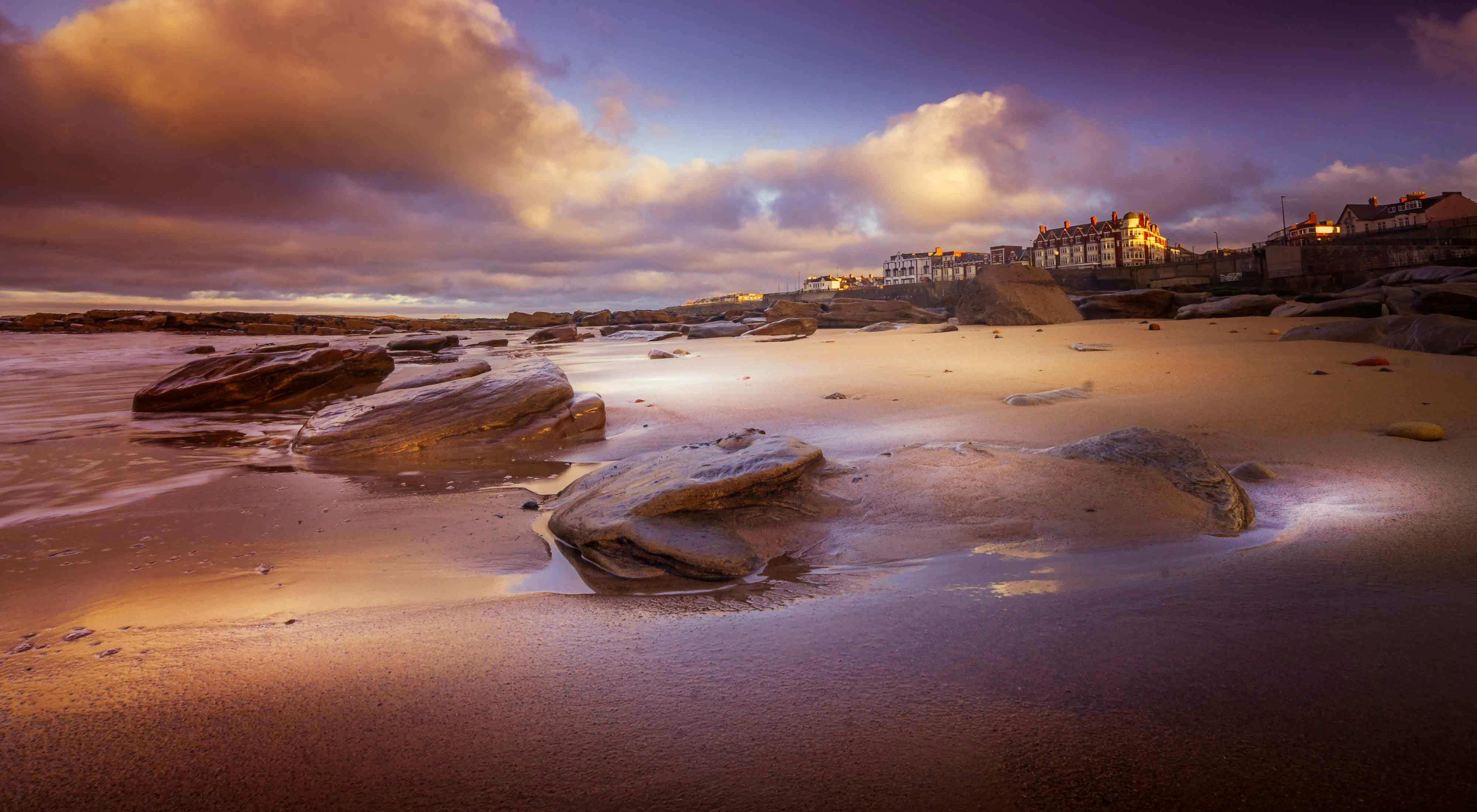Dramatic Coastal Landscape at Sunset · Free Stock Photo