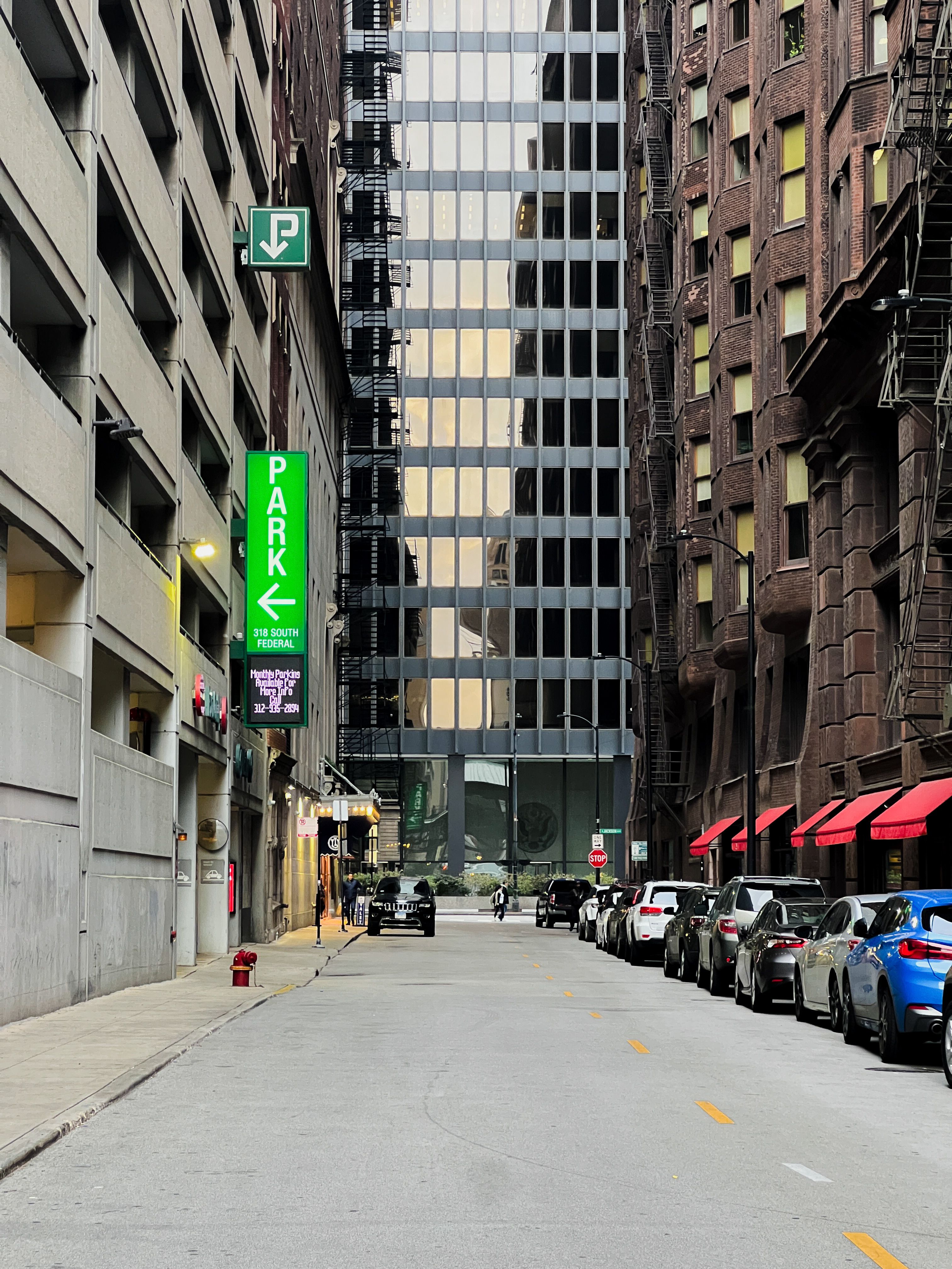Urban Street View with High-rise Buildings · Free Stock Photo